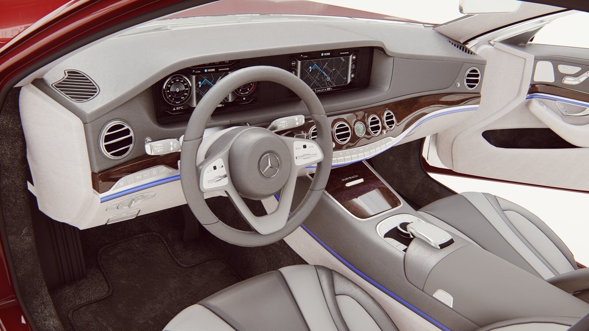 Mercedes Maybach S650 LD - 3D Model by KSTORE