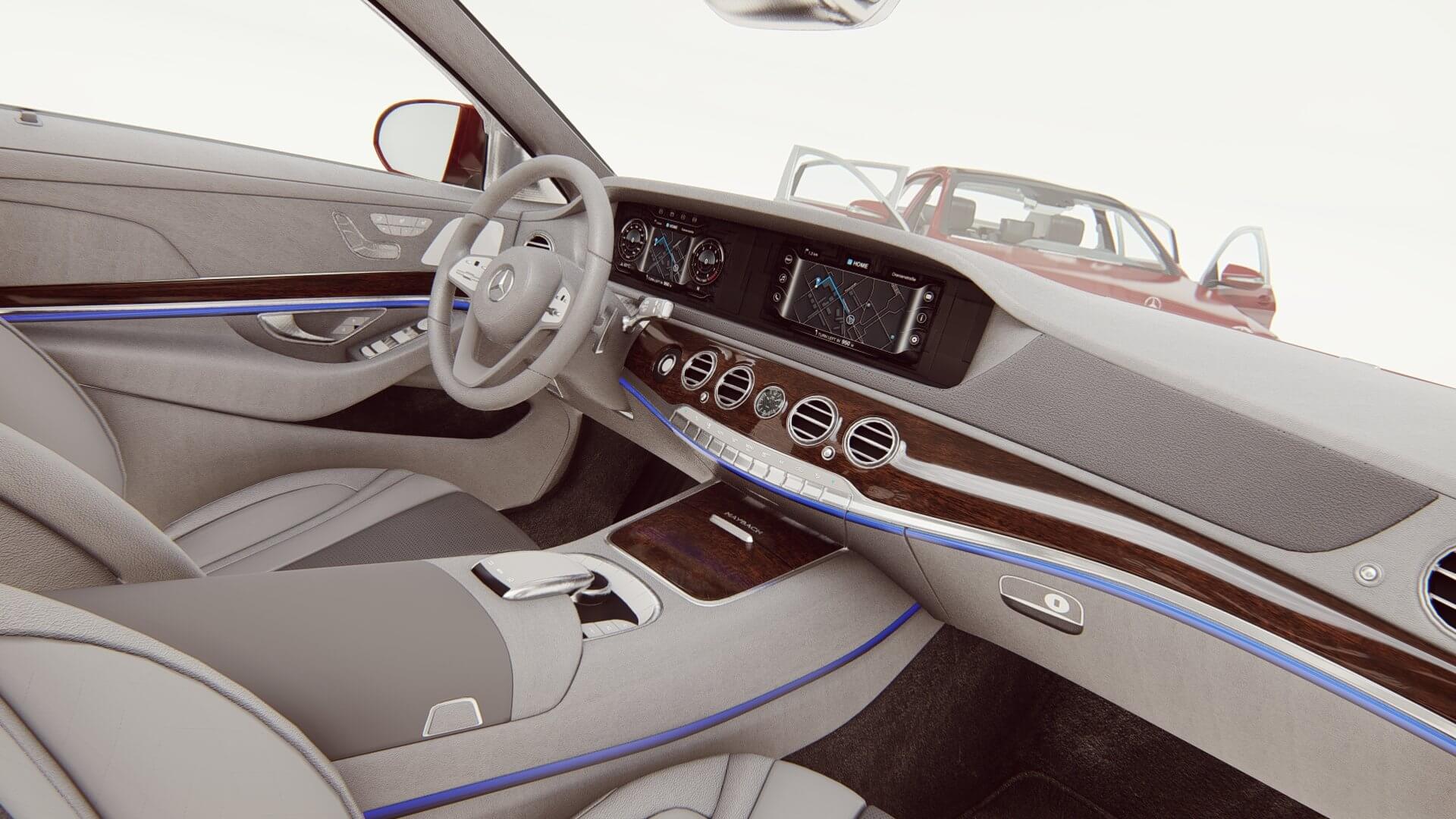 Mercedes Maybach S650 LD - 3D Model by KSTORE