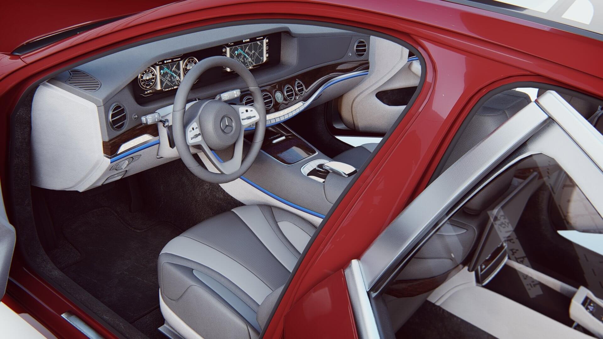 Mercedes Maybach S650 LD - 3D Model by KSTORE