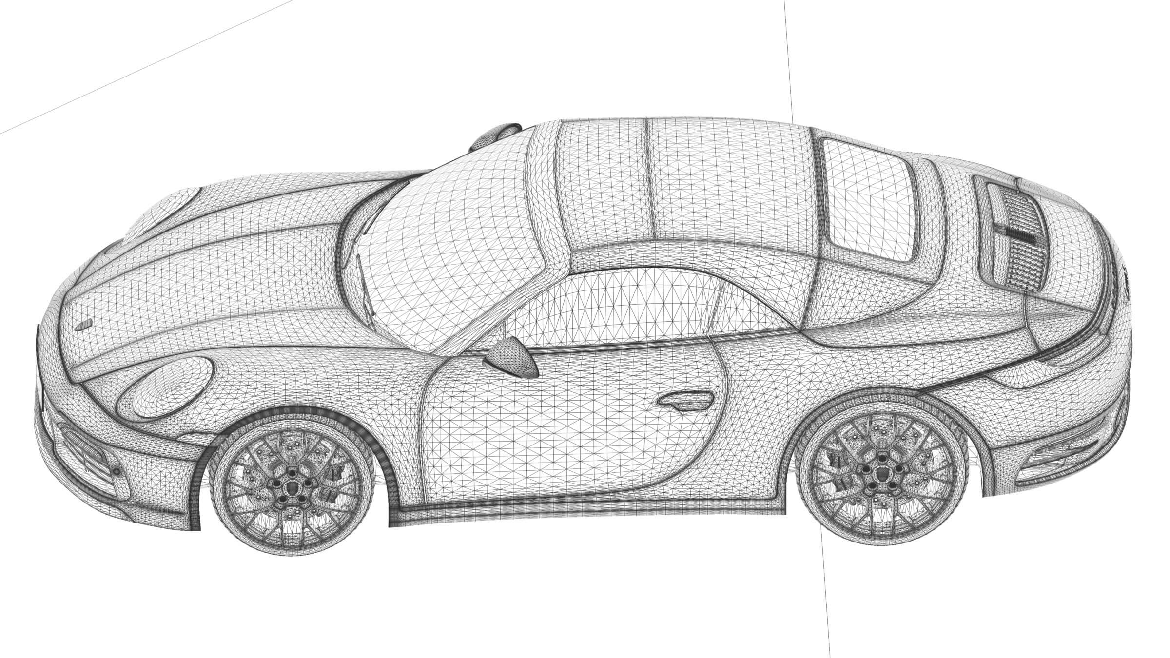 Porsche 911 Carrera - 3D Model by KSTORE