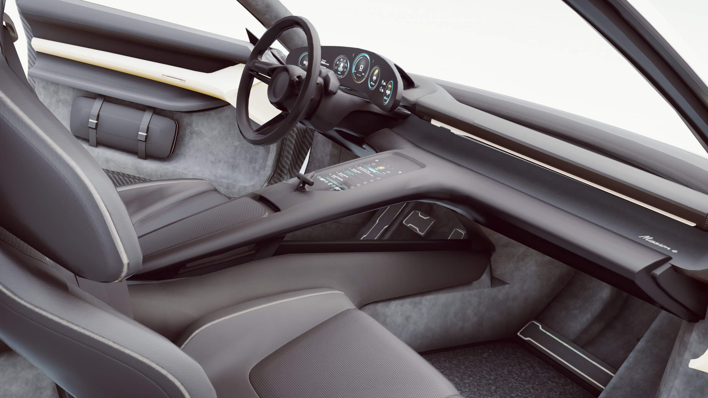 Porsche Mission E 2019 - 3D Model by KSTORE