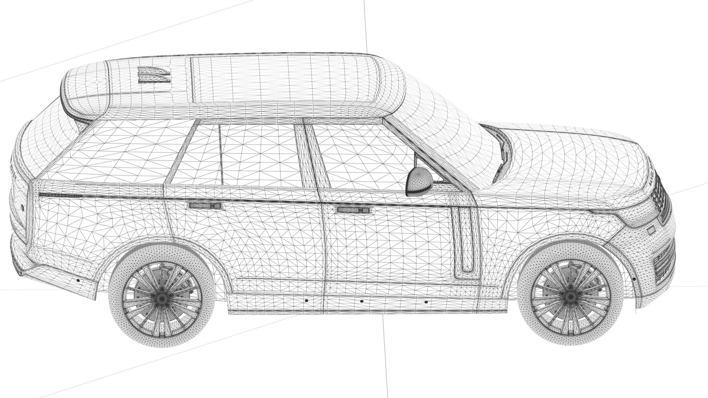 Range Rover 2022 - 3D Model by KSTORE