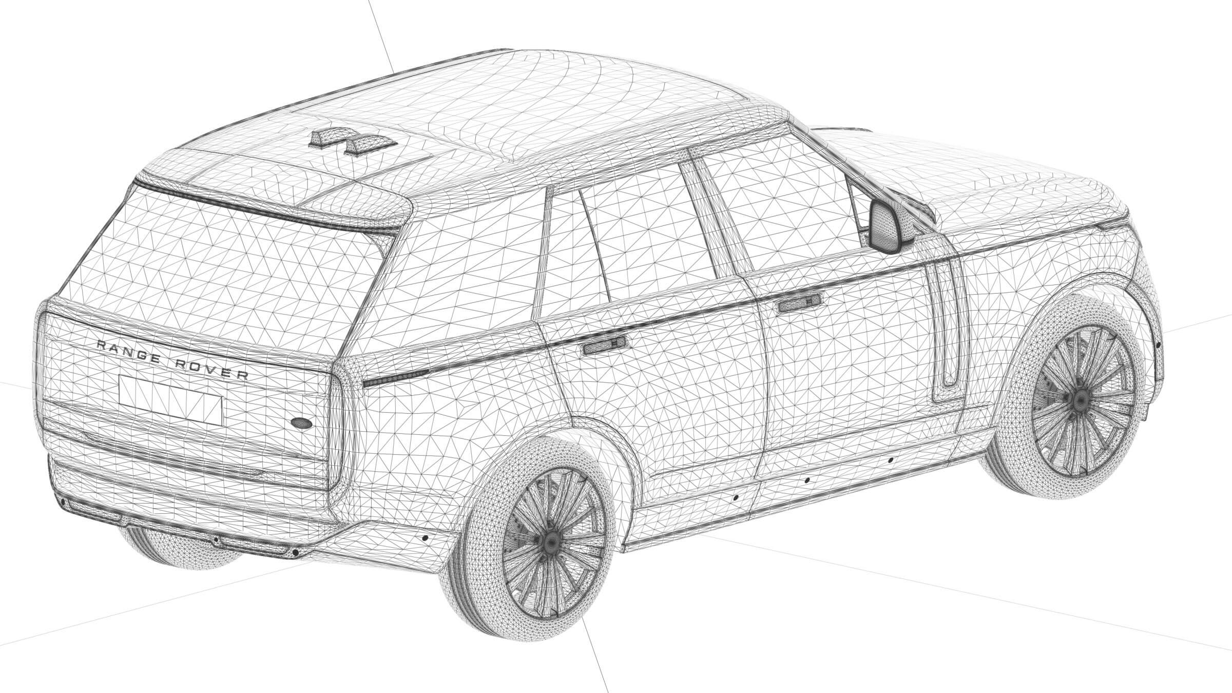 Range Rover 2022 - 3D Model by KSTORE