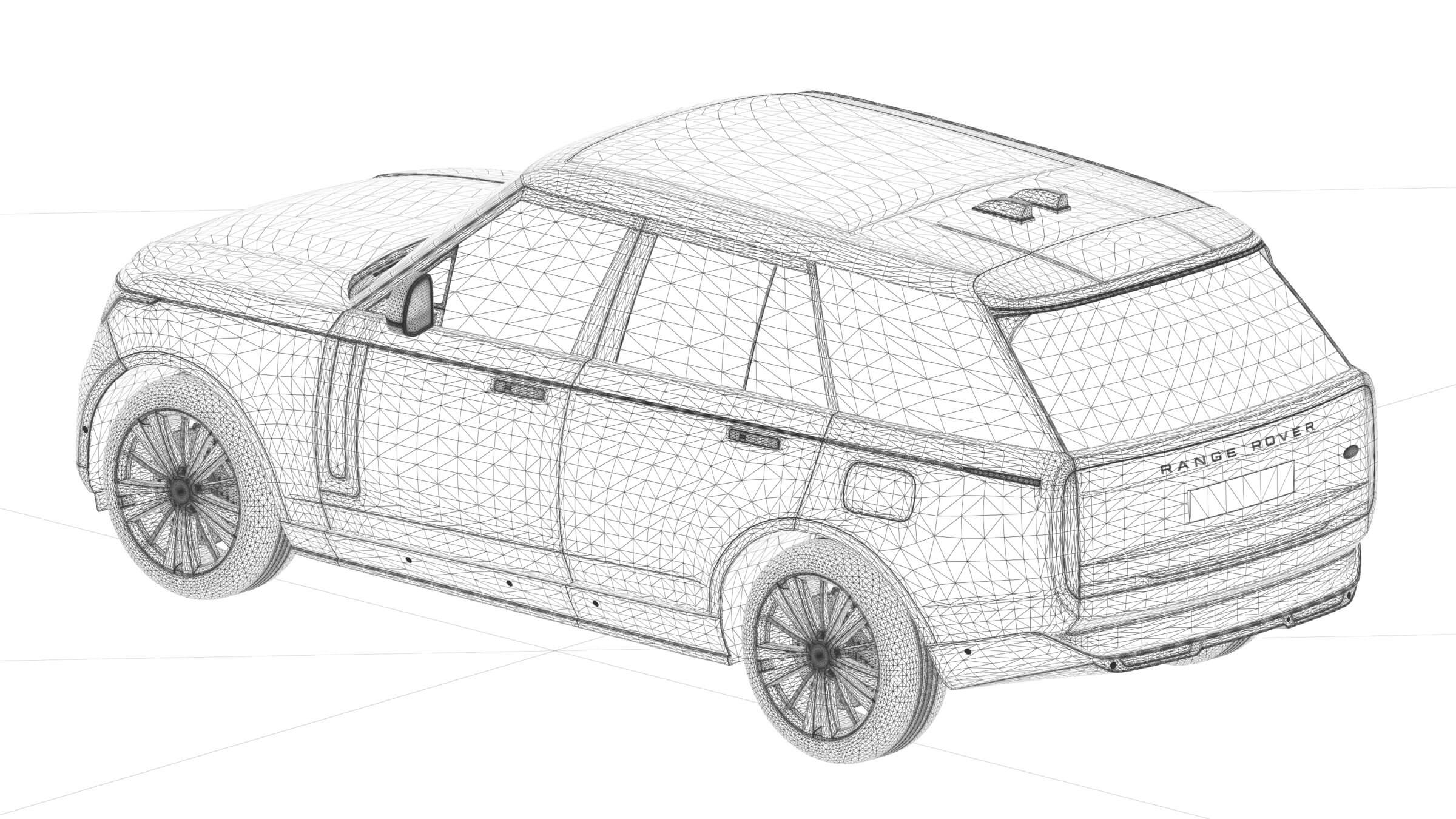 Range Rover 2022 - 3D Model by KSTORE