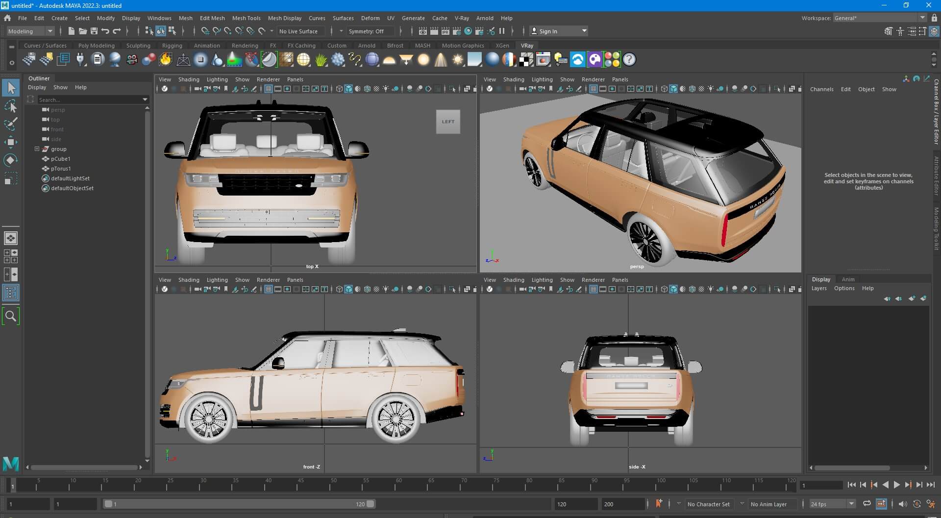 Range Rover 2022 - 3D Model by KSTORE