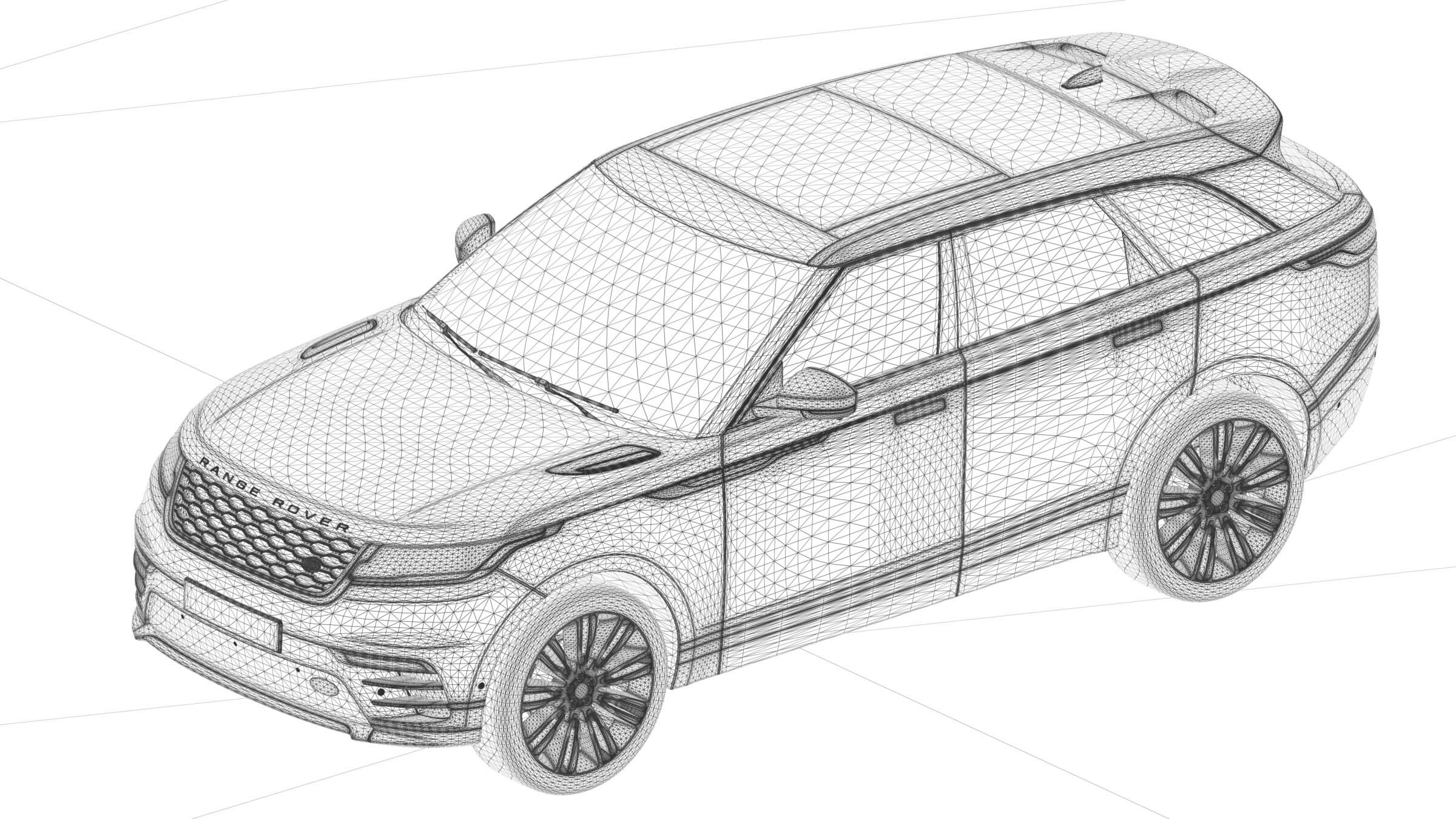 Range Rover Land Rover Velar - 3D Model by KSTORE