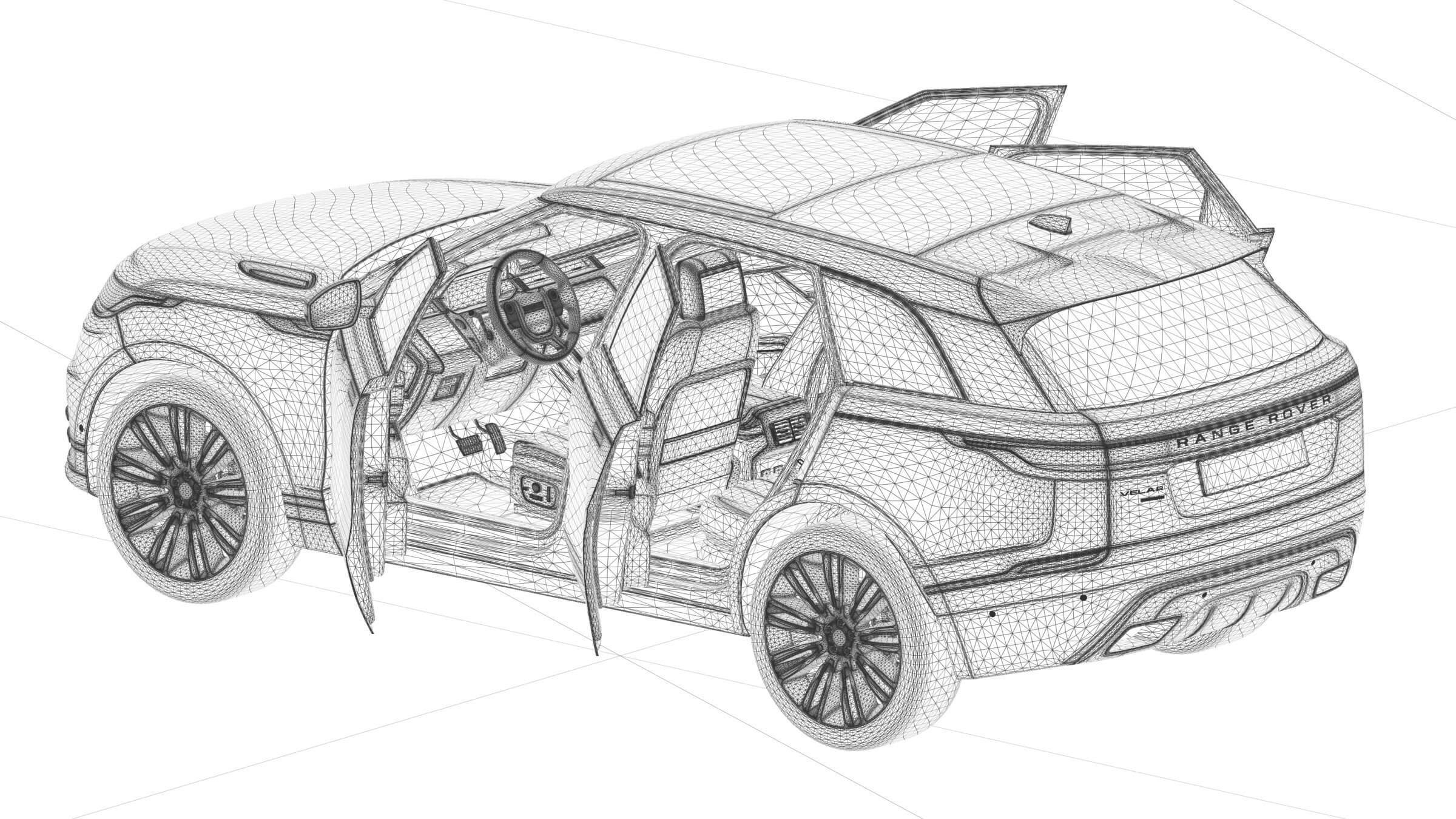 Range Rover Land Rover Velar - 3D Model by KSTORE