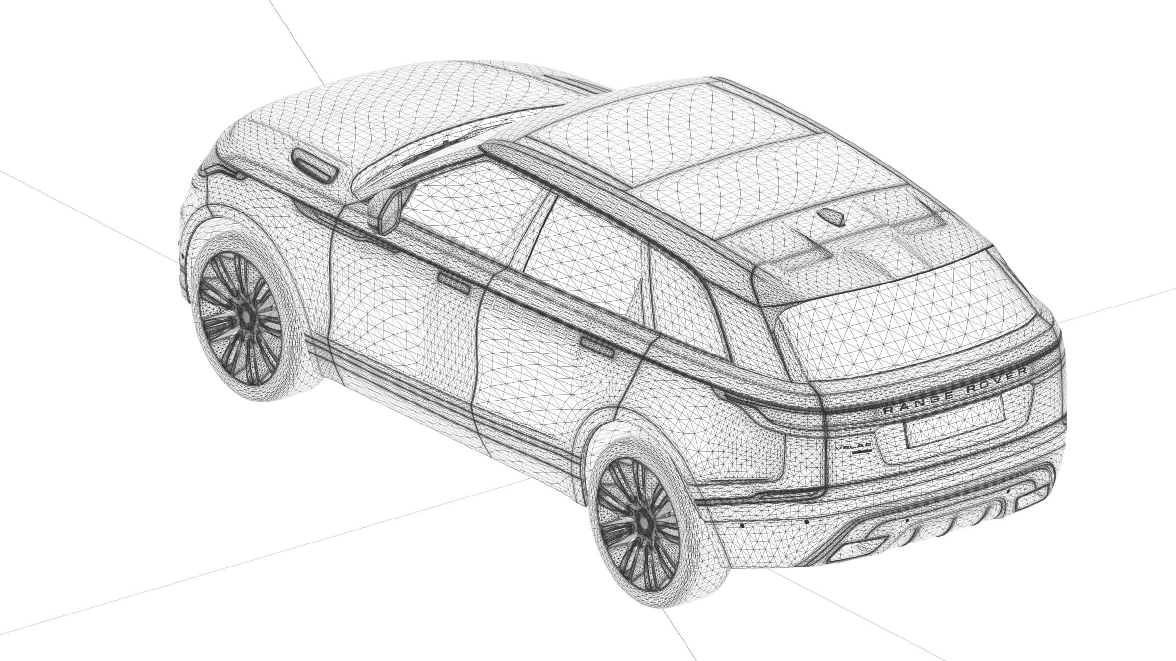 Range Rover Land Rover Velar - 3D Model by KSTORE