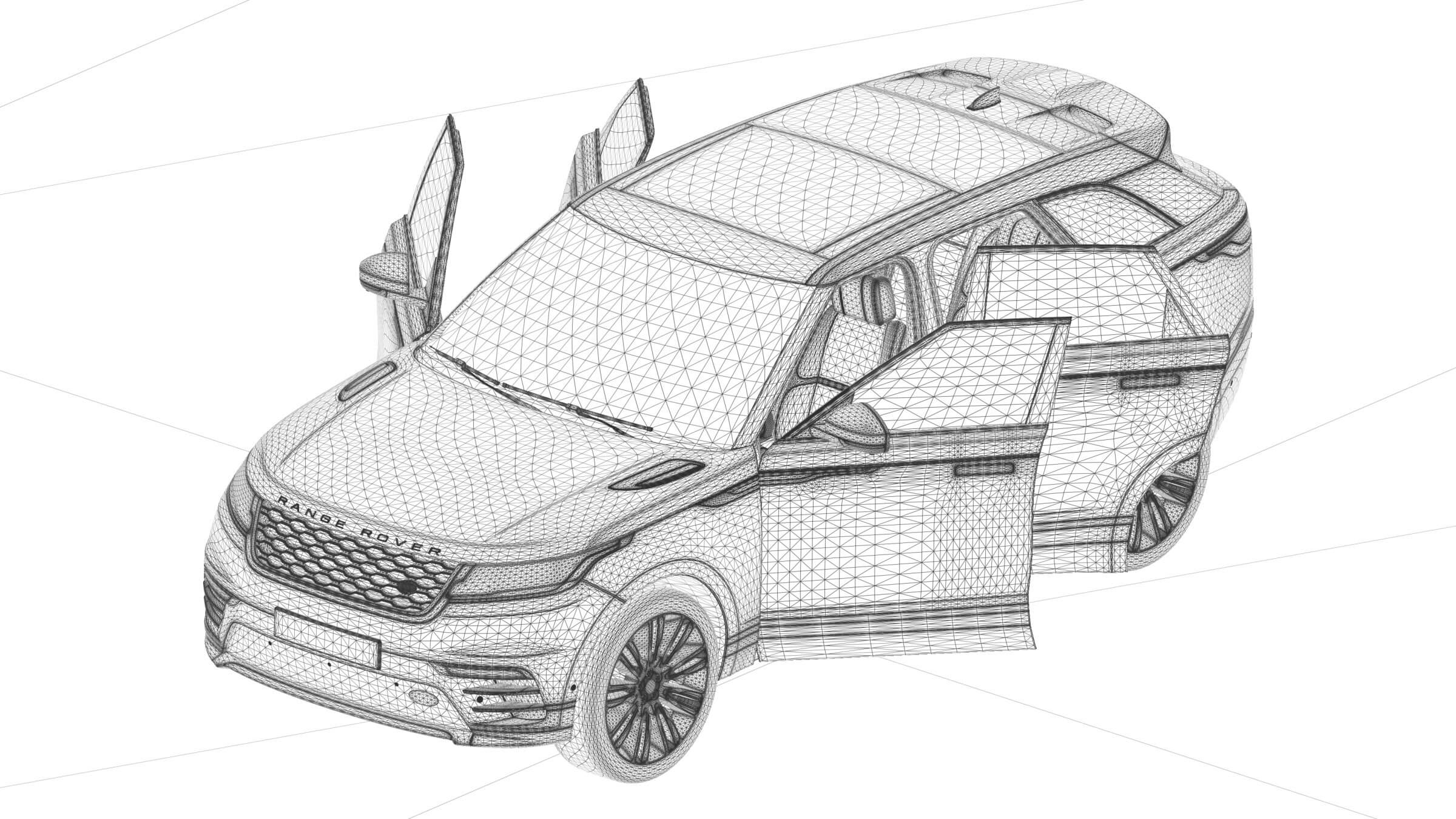 Range Rover Land Rover Velar - 3D Model by KSTORE