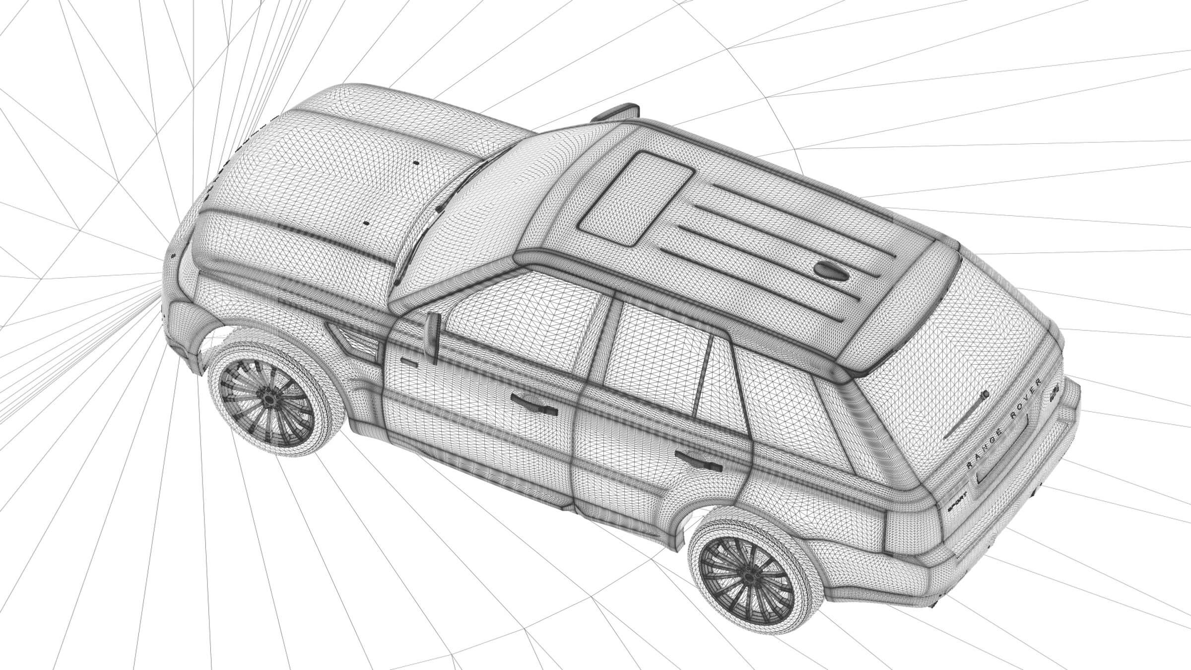 Range Rover Sport 2009 - 3D Model by KSTORE