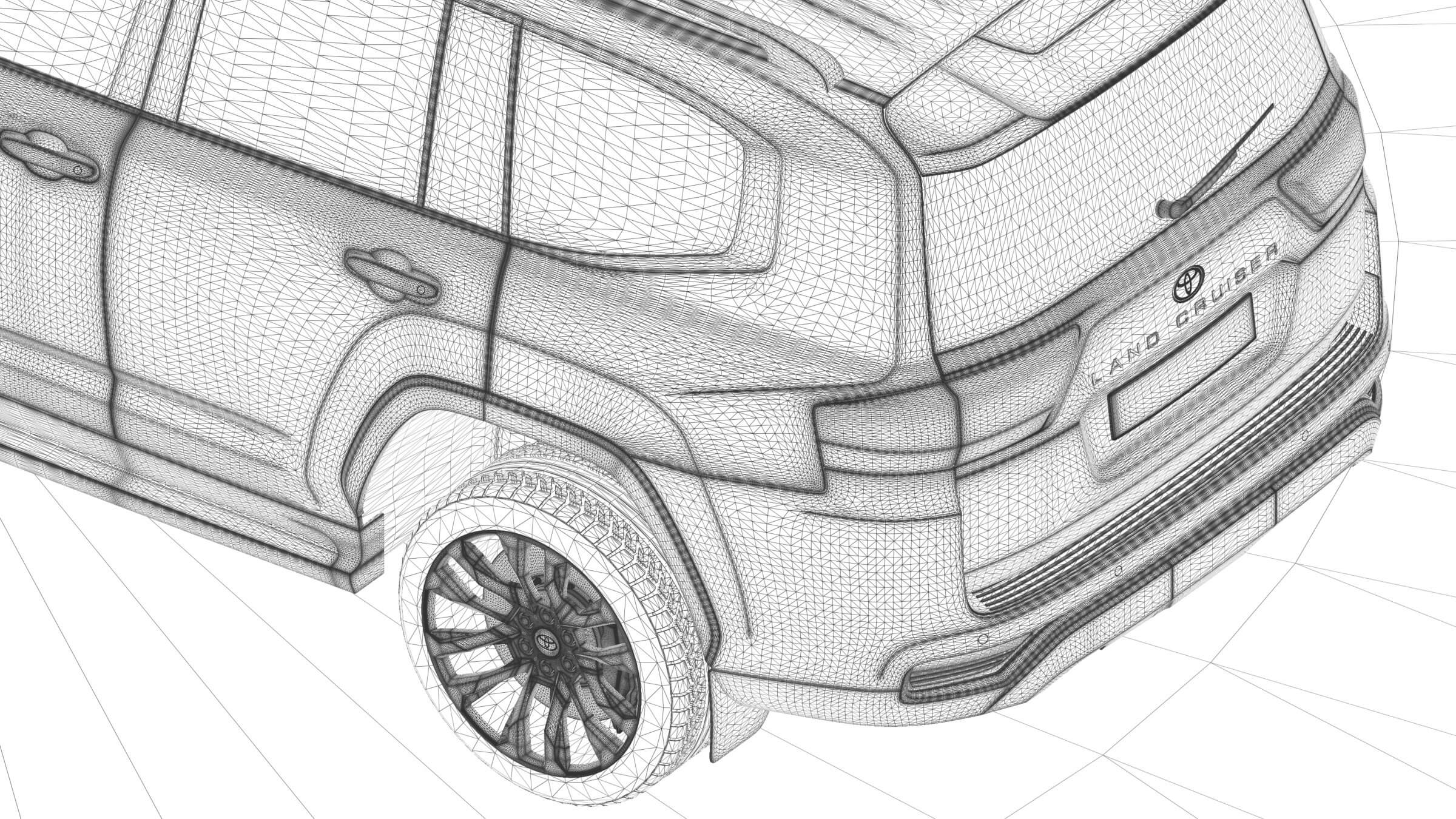Toyota Land Cruiser 300 New Edition - 3D Model by KSTORE