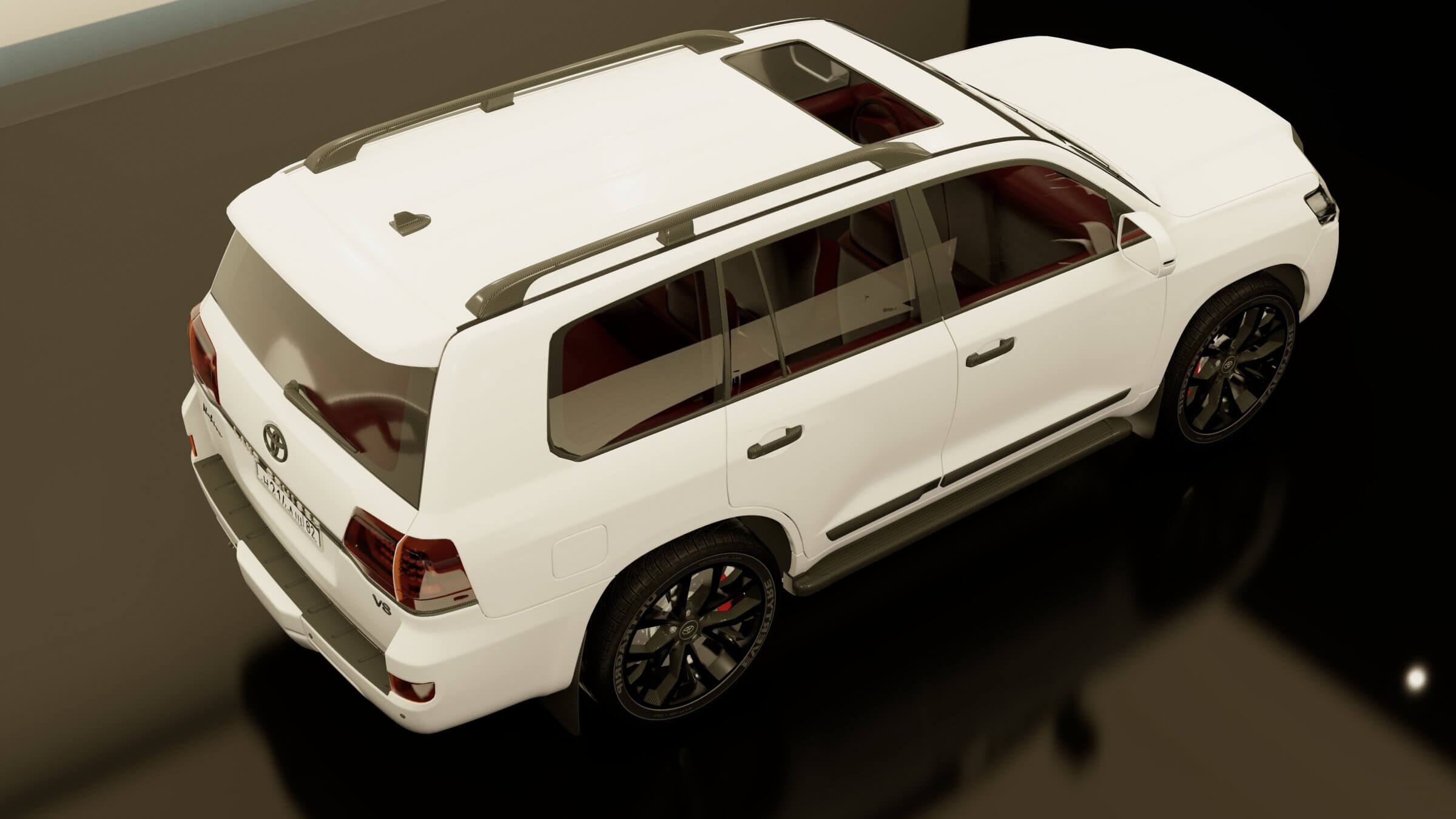 Toyota LandCruiser - 3D Model by KSTORE