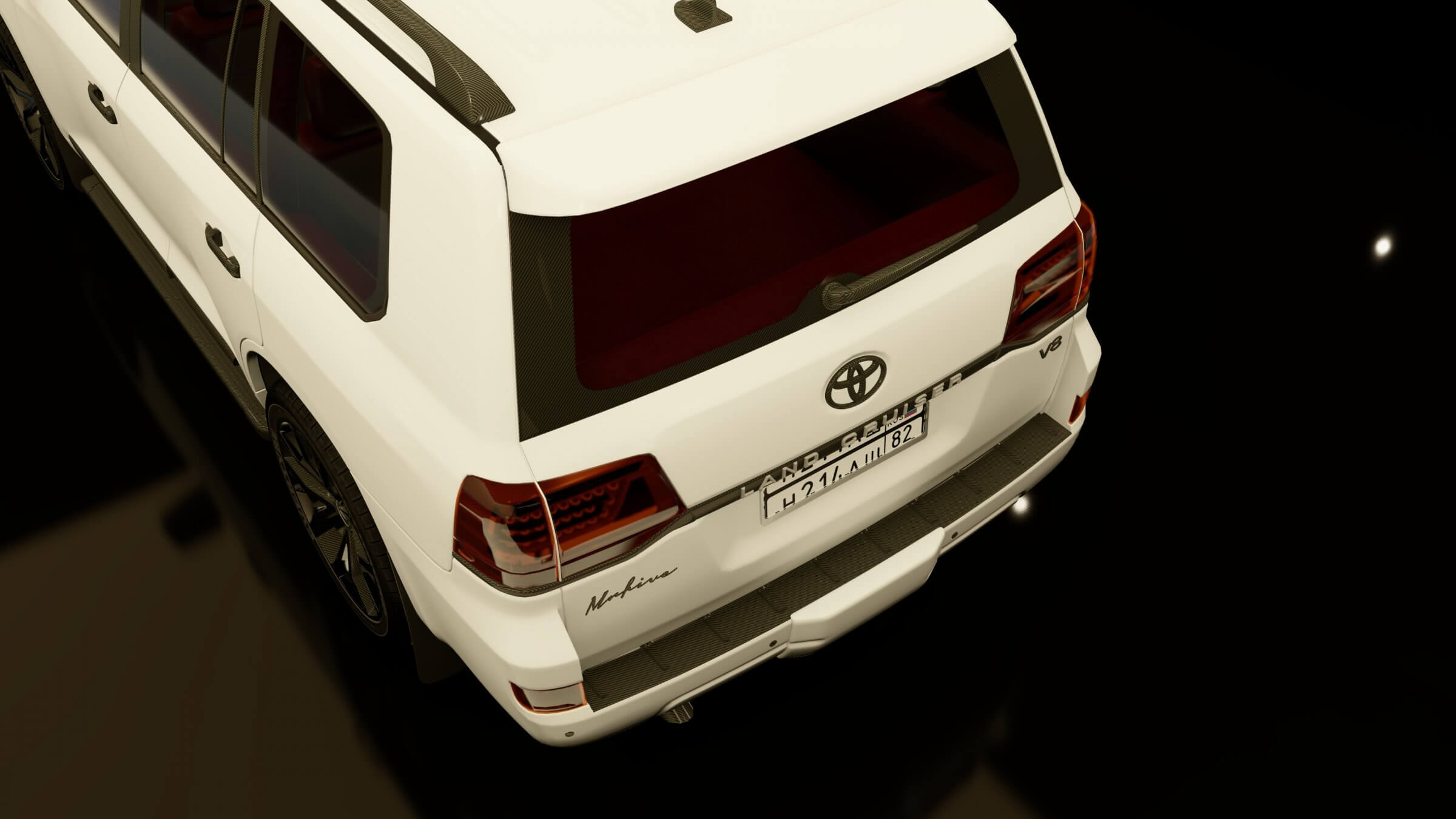 Toyota LandCruiser - 3D Model by KSTORE
