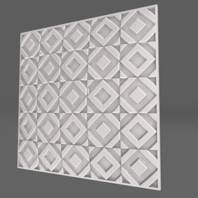 3D WALL PANEL 3DWPRAJ28 by Ktkaraj 3D Models
