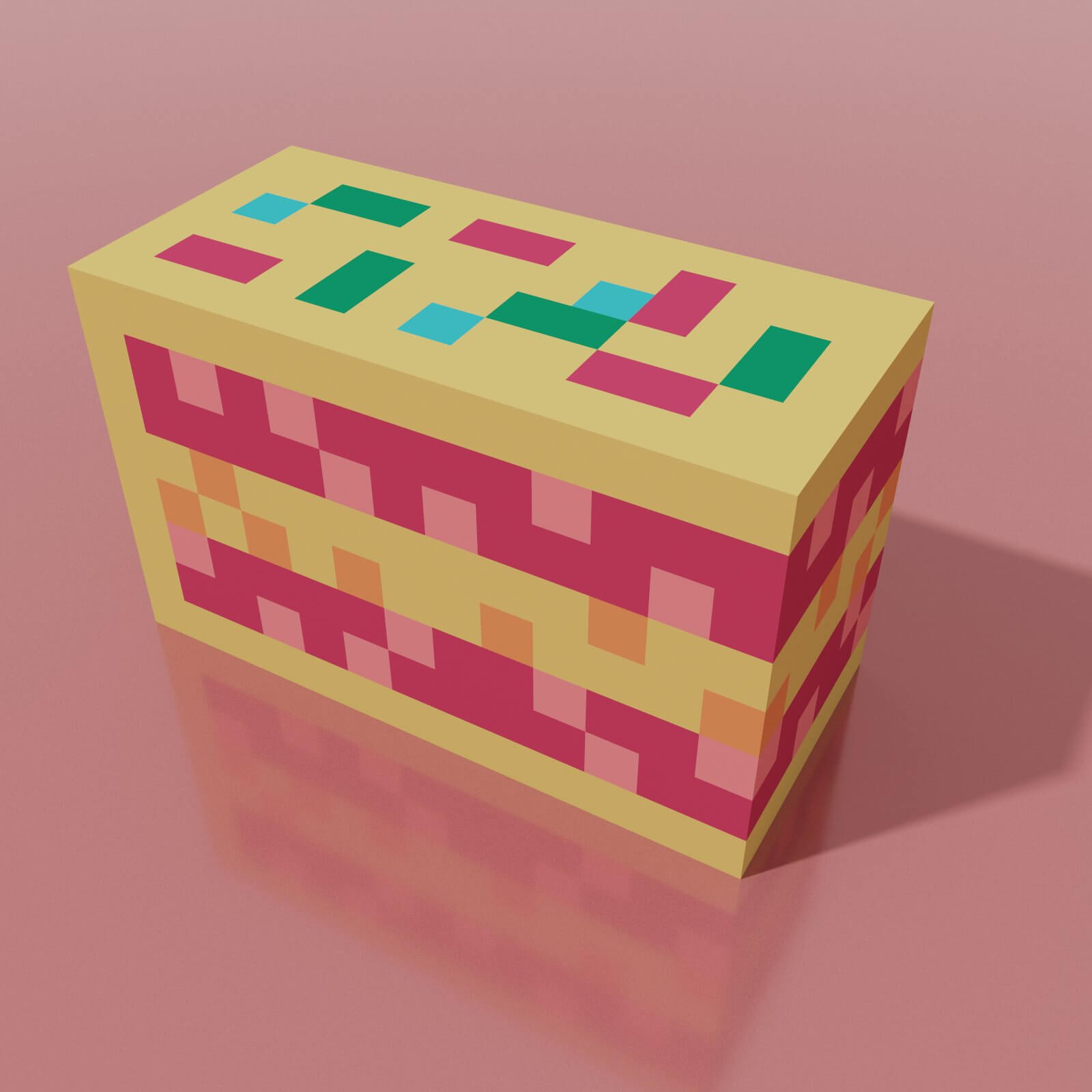 5 Cake Slice Low Poly 3D Model Bundle SET1 Collection by Ktkaraj 3D Models