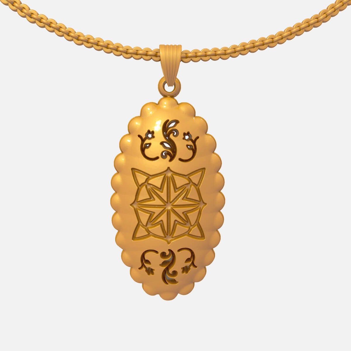 Pandora Necklace Pendant PNPJSP118 - 3D Print Model by Ktkaraj 3D Models