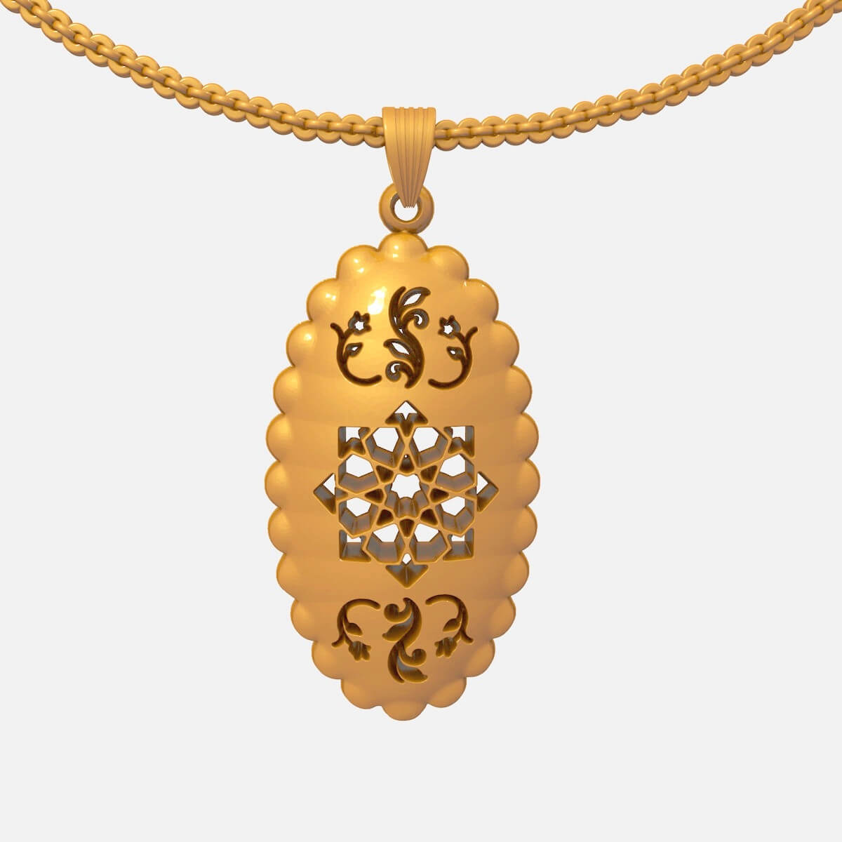 Pandora Necklace Pendant PNPJSP129 - 3D Print Model by Ktkaraj 3D Models