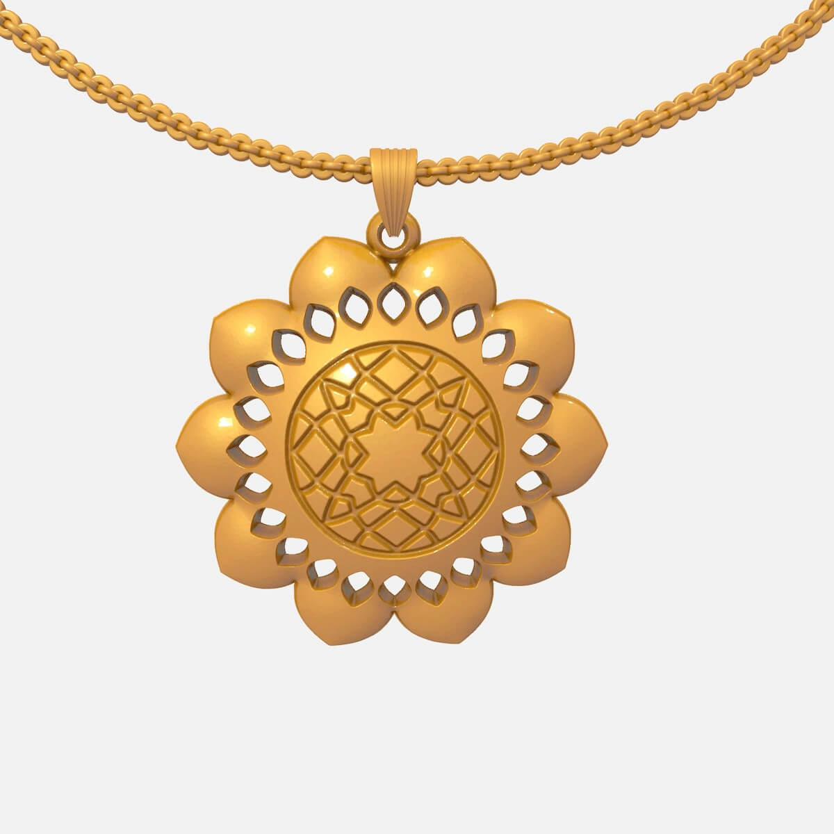 Pandora Necklace Pendant PNPJSP195 - 3D Model by Ktkaraj 3D Models