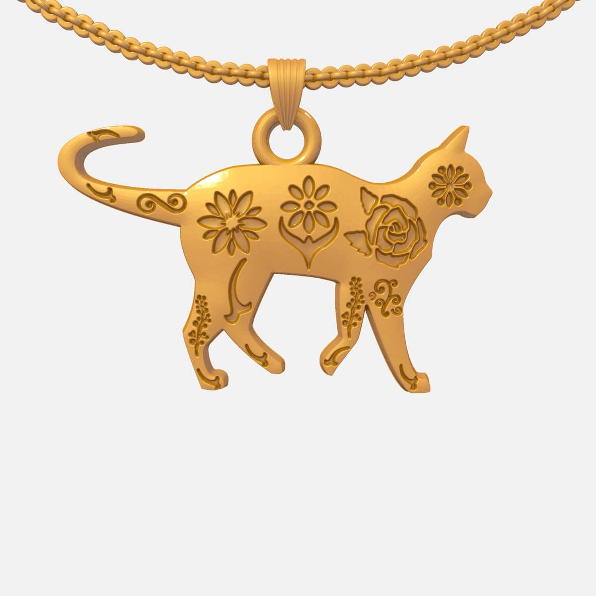 Pandora Necklace Pendant PNPJSP257 - 3D Model by Ktkaraj 3D Models