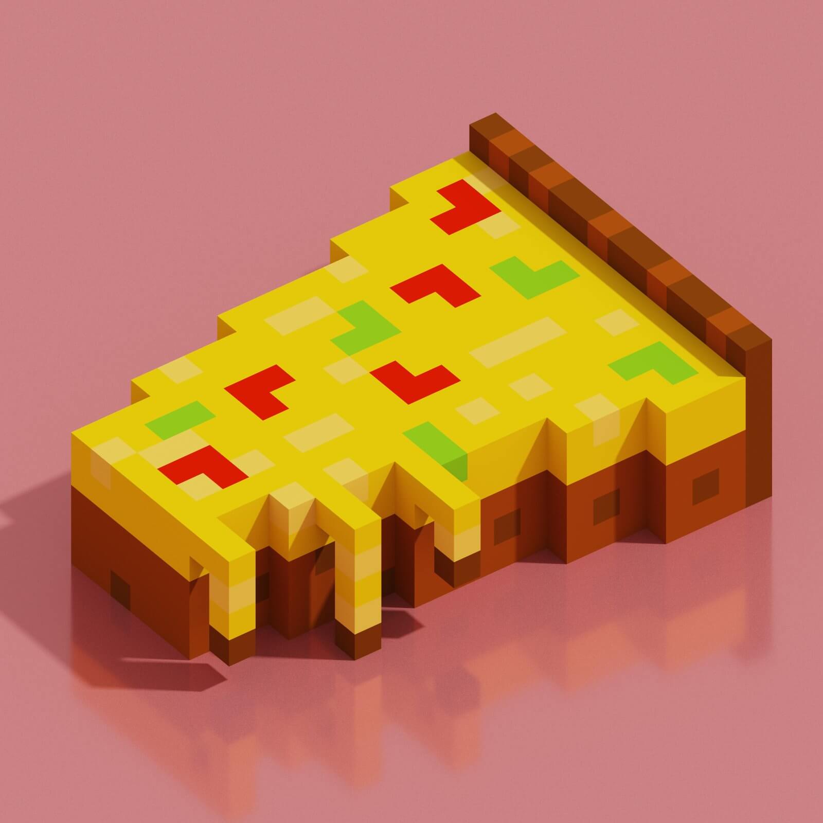 4 Pizza Slice Lowp Poly 3D Model Bundle SET1 Collection by Ktkaraj 3D ...