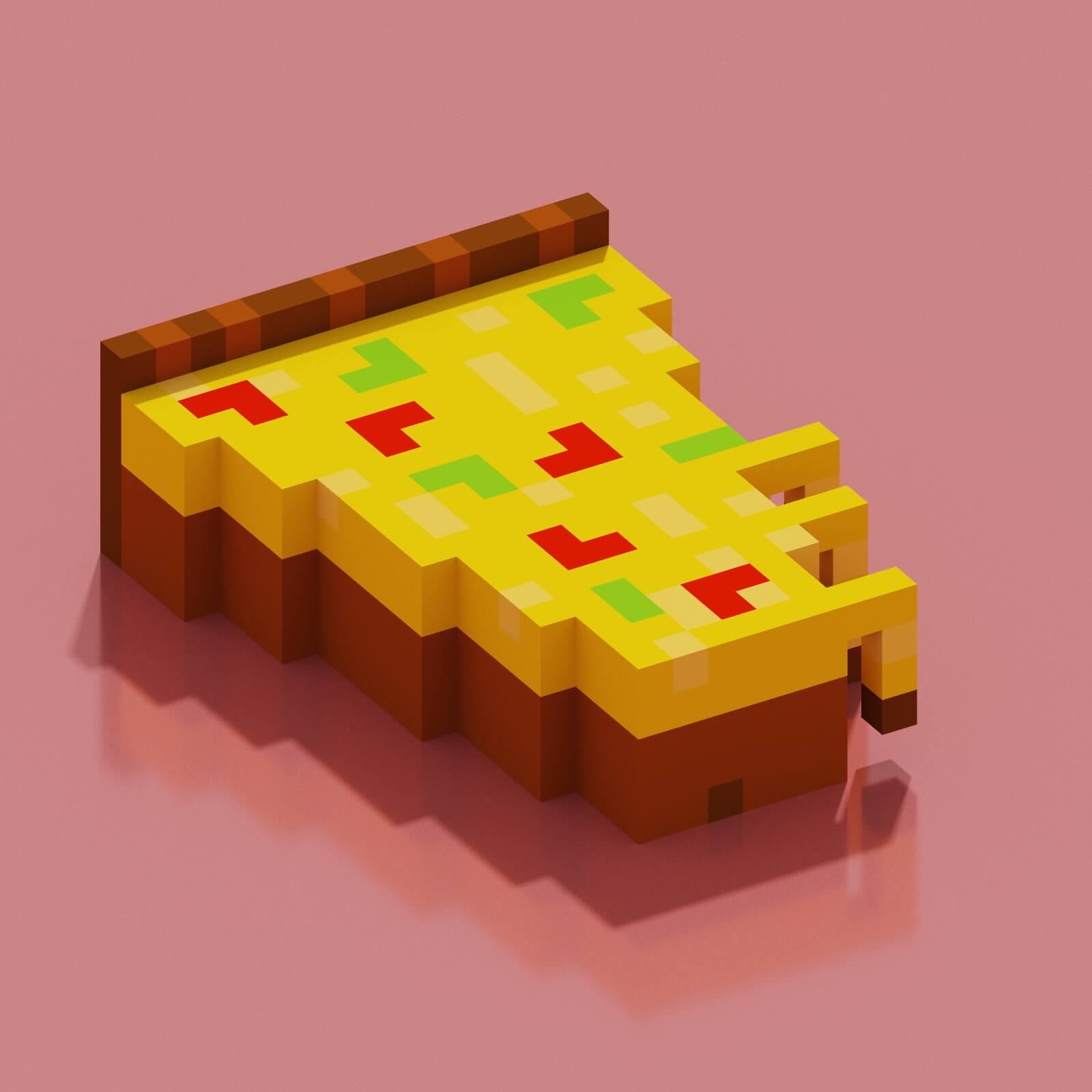 4 Pizza Slice Lowp Poly 3D Model Bundle SET1 Collection by Ktkaraj 3D ...