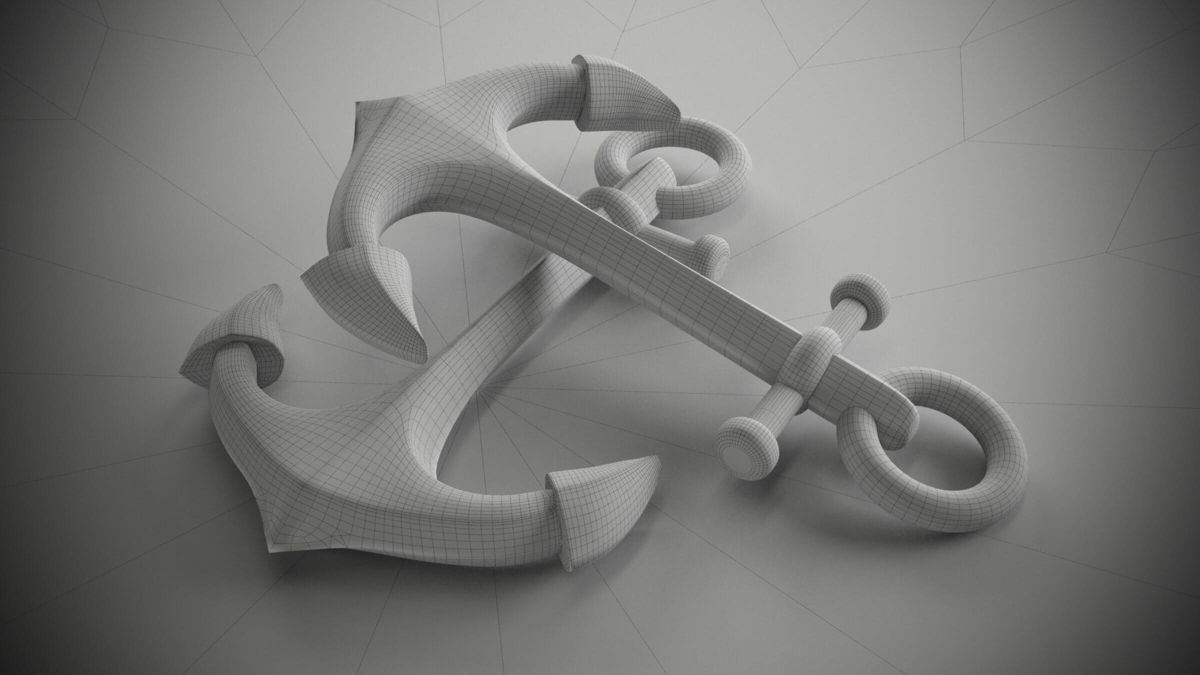 Anchor - 3D Model by kuddus