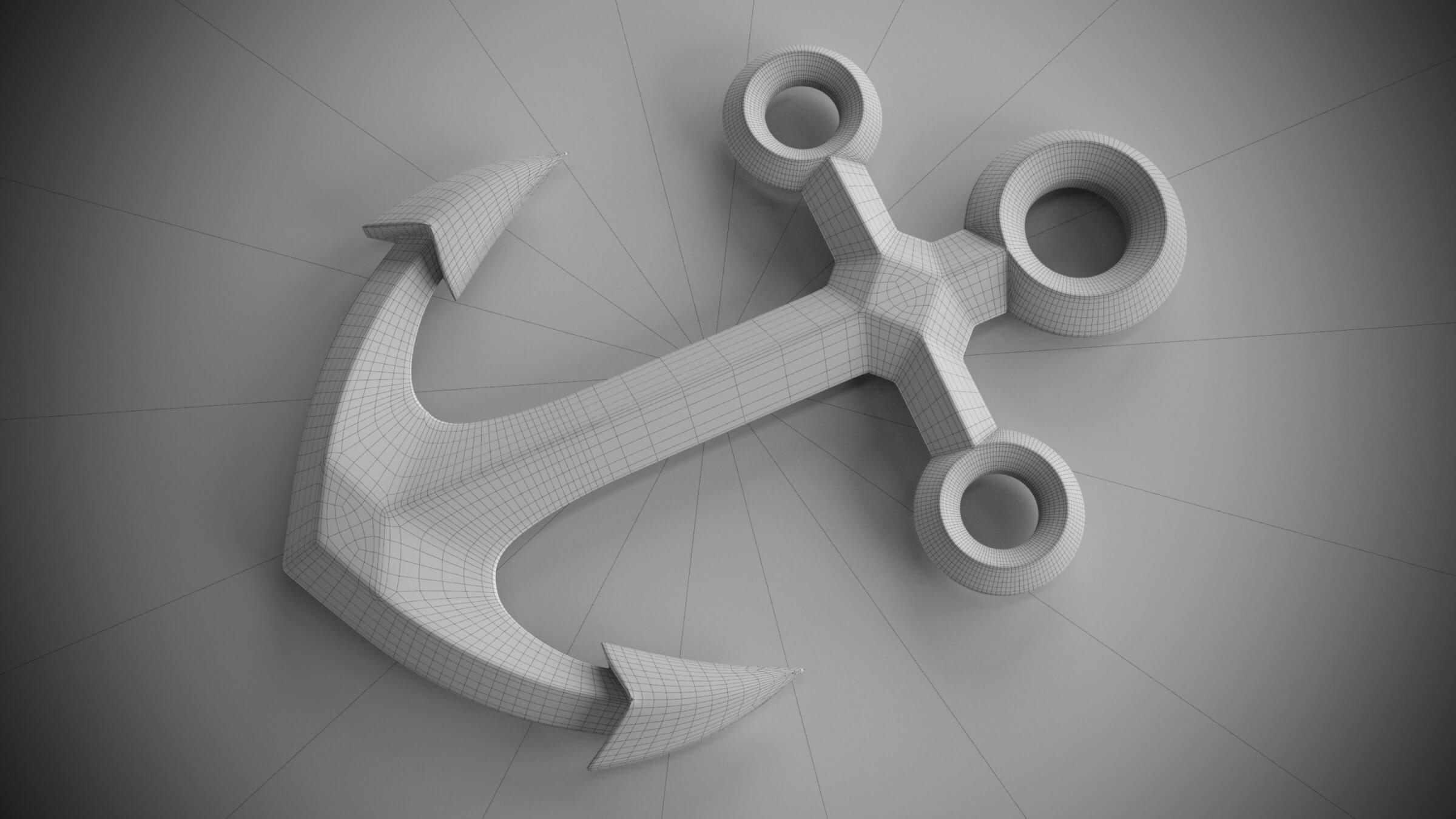 Anchor - 3D Model by kuddus
