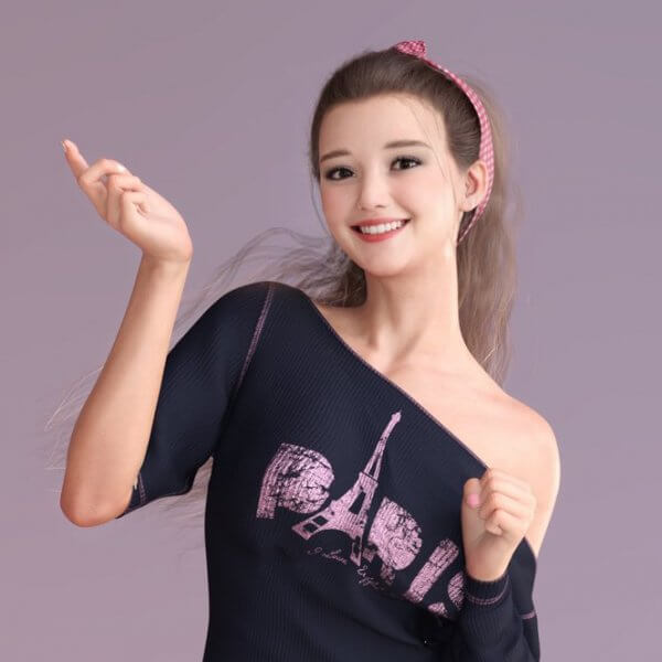 Emma Watson 3D 3D Render | RenderHub Gallery