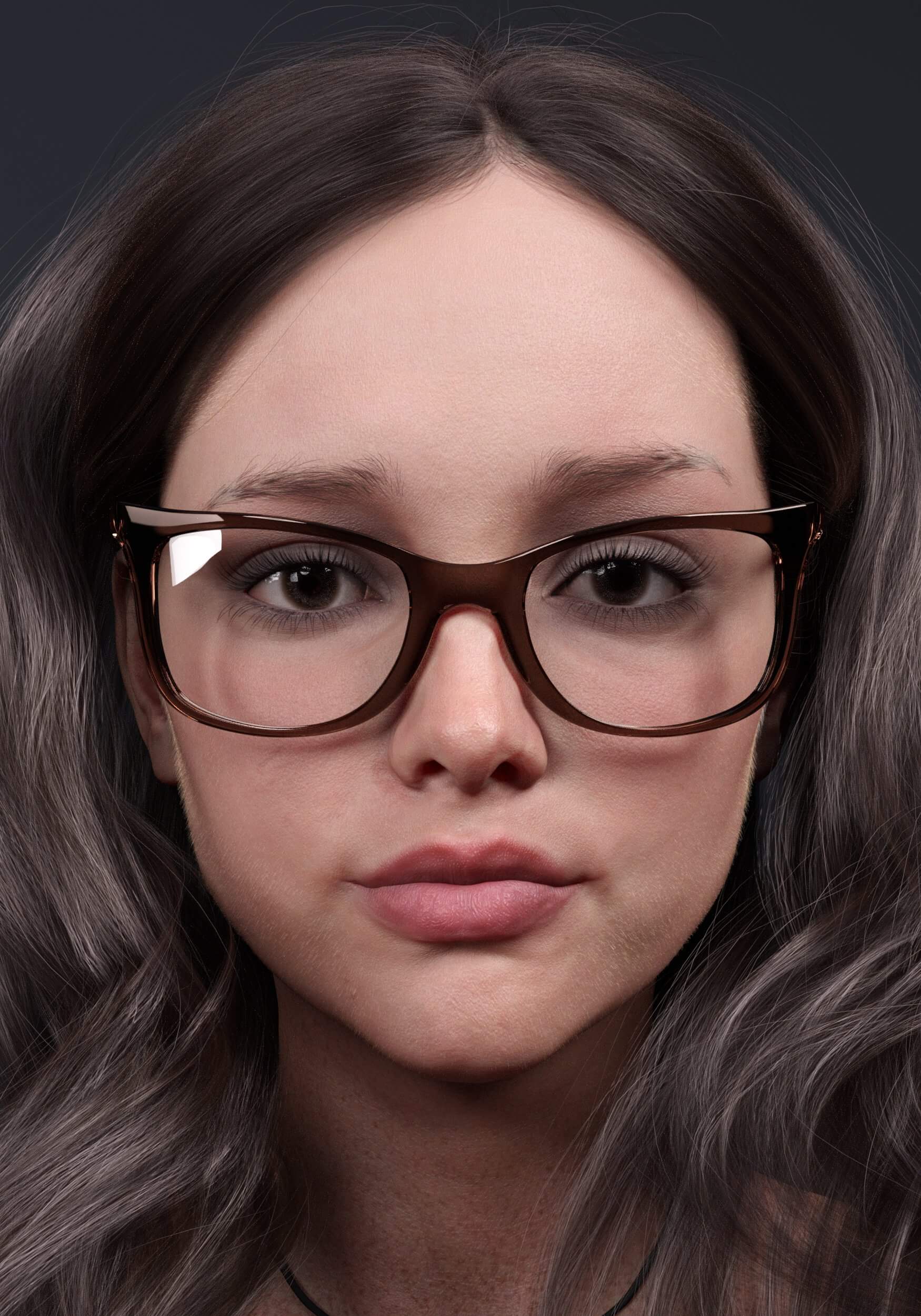 Portrait art 3D Render, Digital Art by kunic24