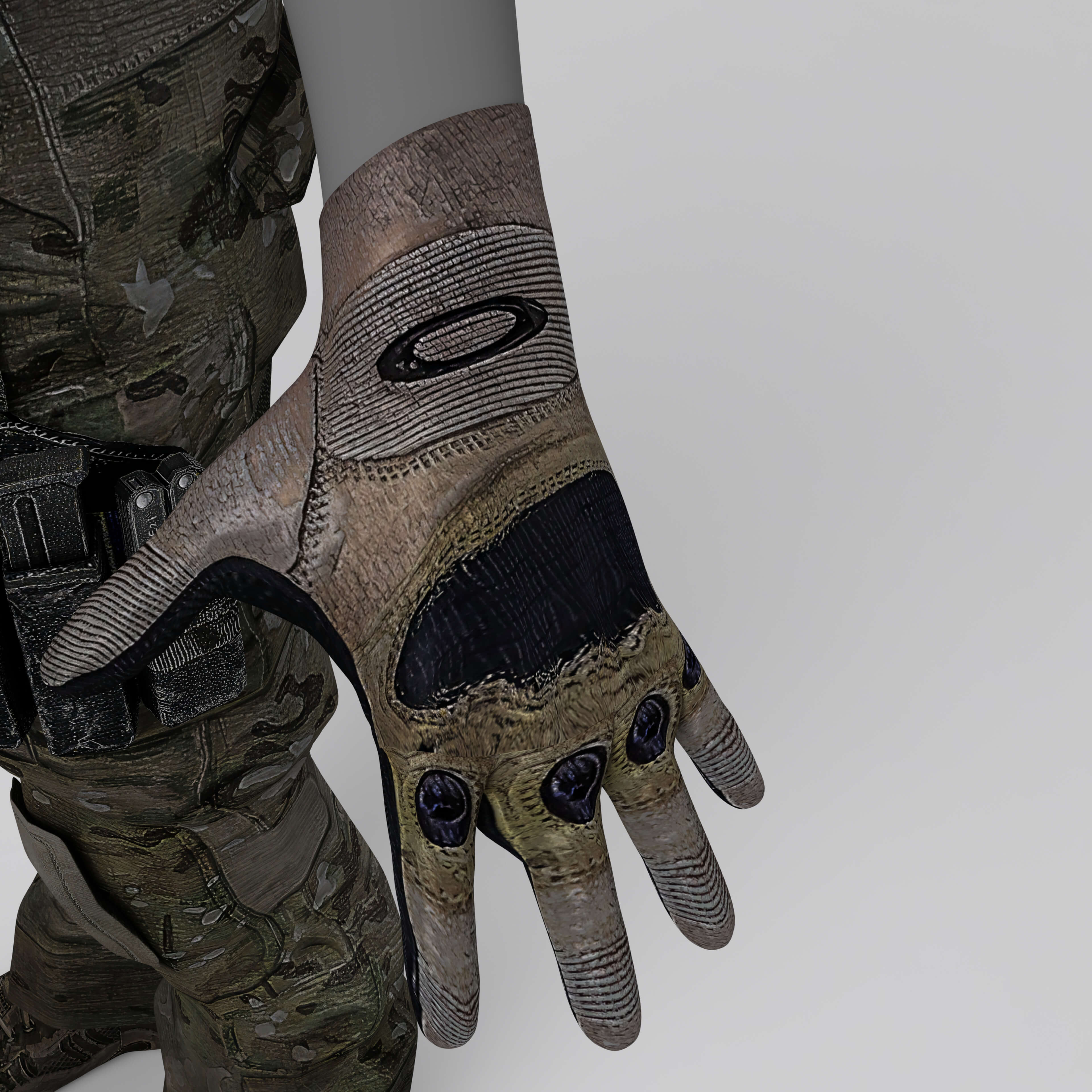 AC Delta Force Outfit for Genesis 9 - Free Daz Content by KuraiKya