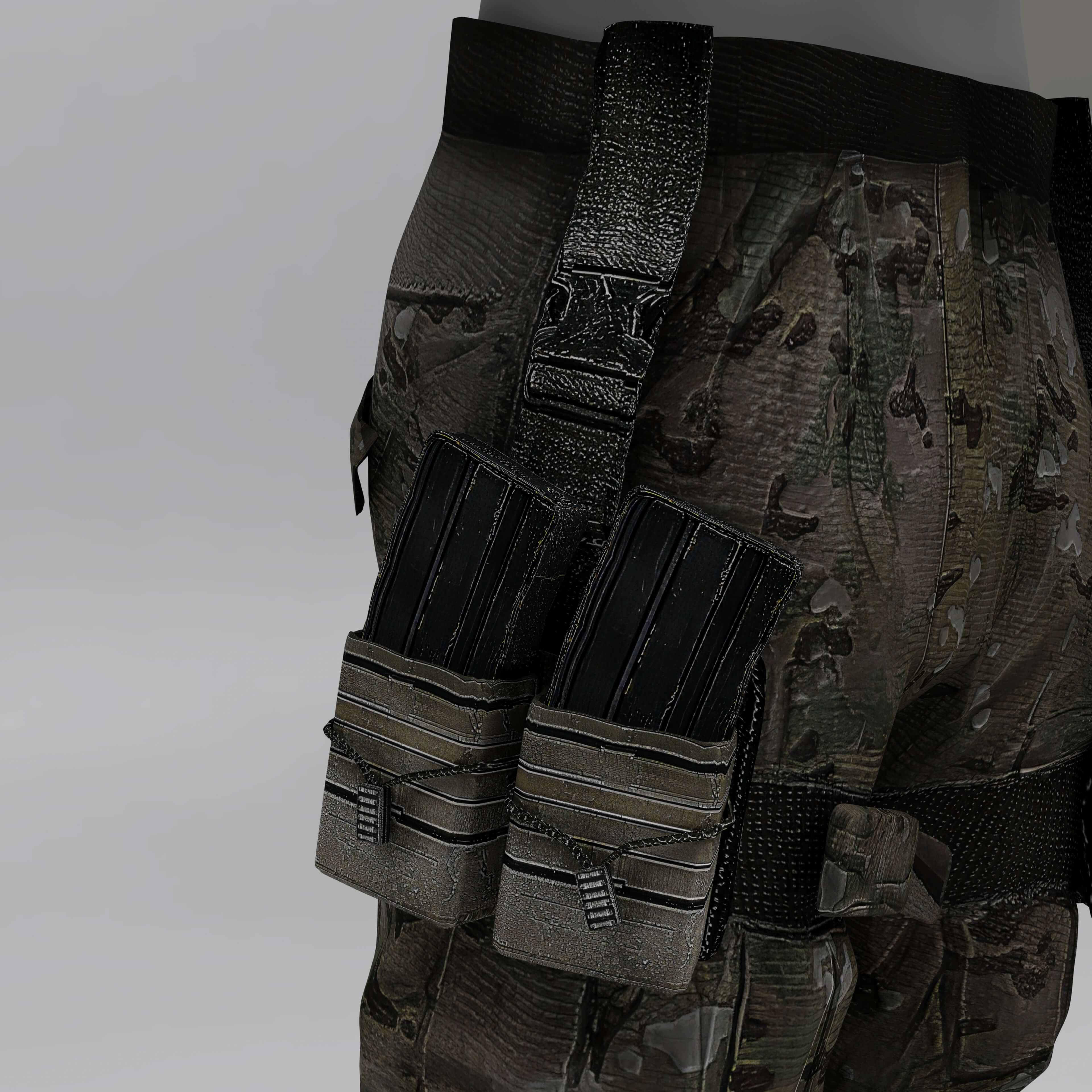 AC Delta Force Outfit for Genesis 9 - Free Daz Content by KuraiKya