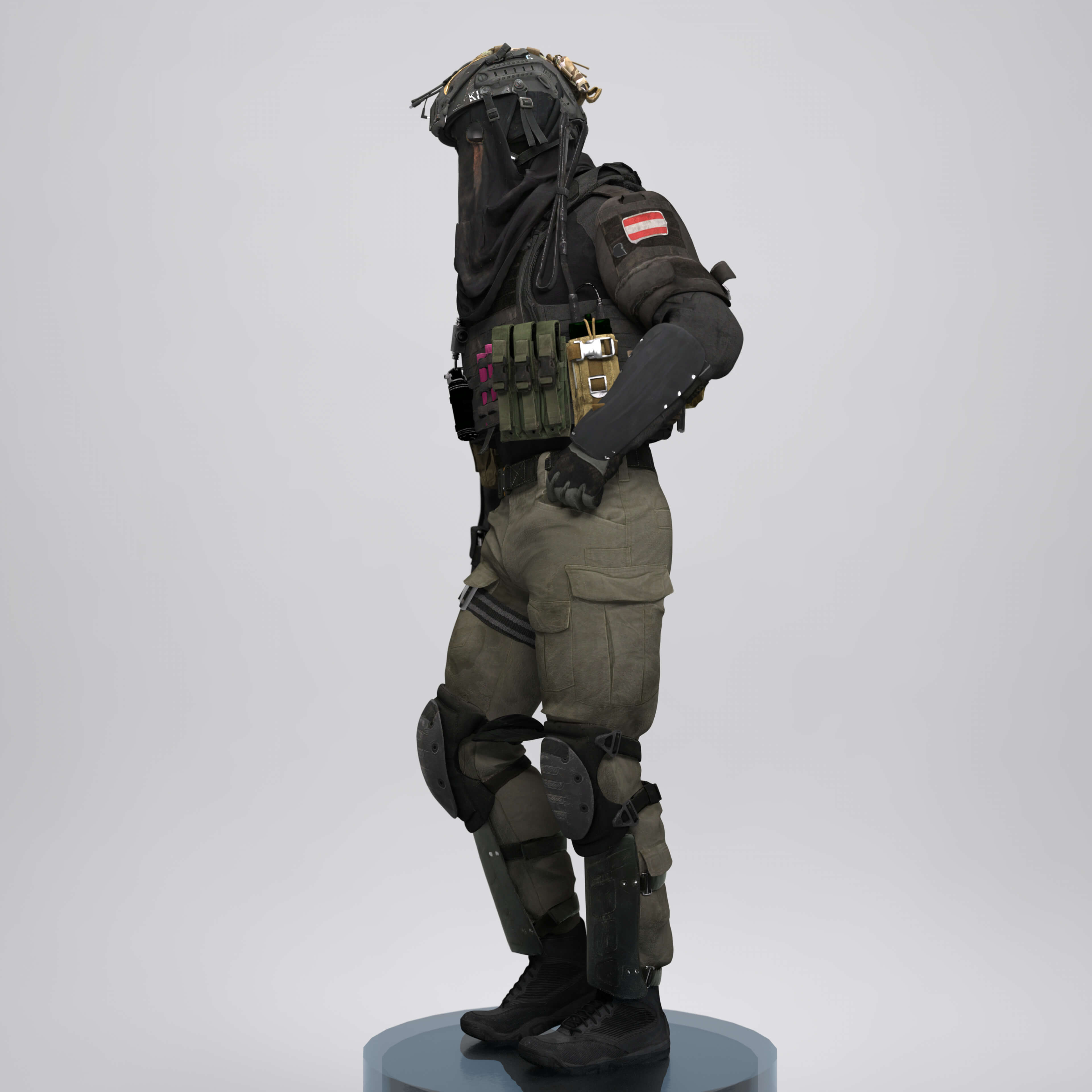 Austrian Soldier Outfit for Genesis 9 - Daz Content by KuraiKya