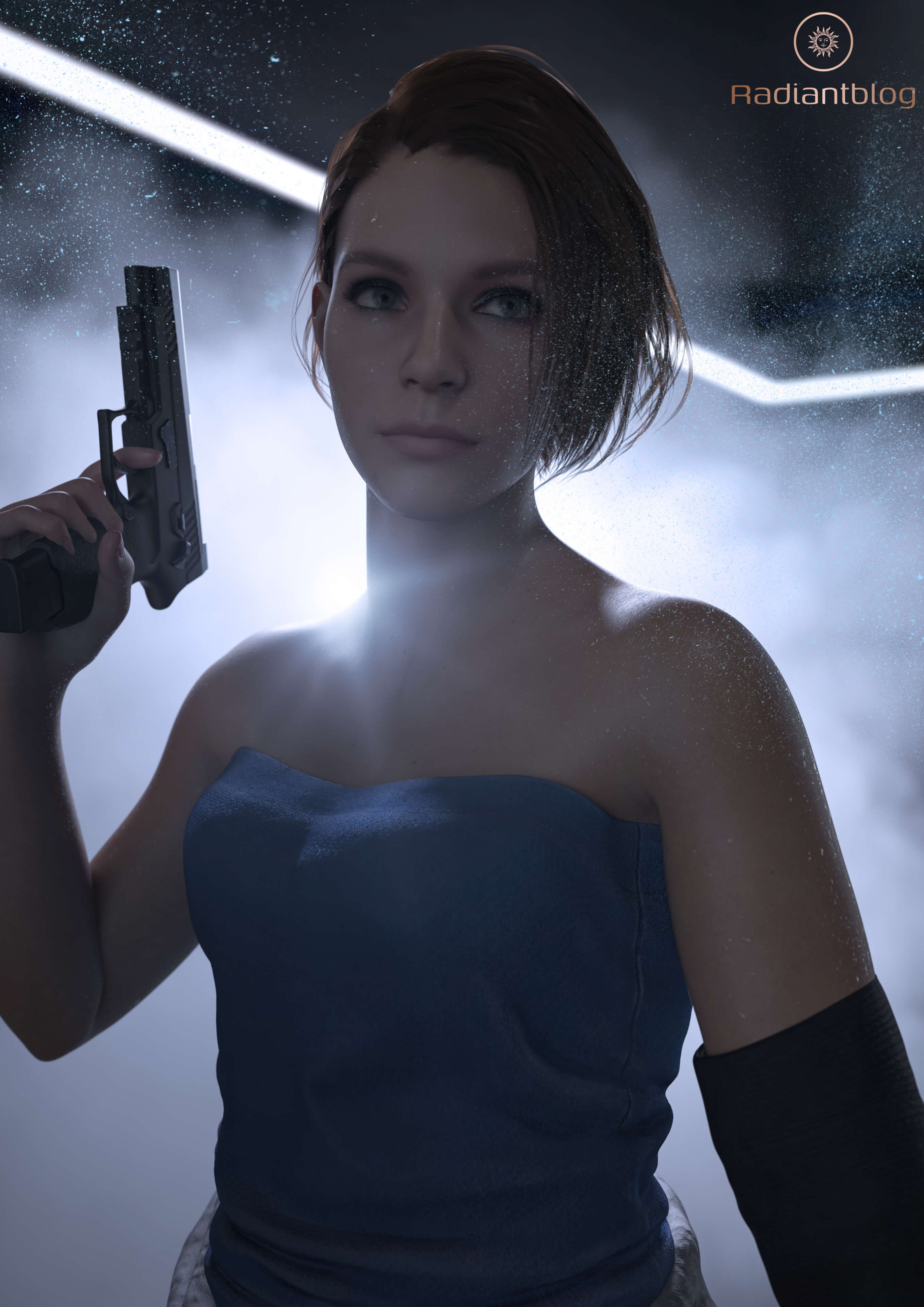 Biohazard Warrior Model for Genesis 9 - Daz Content by KuraiKya