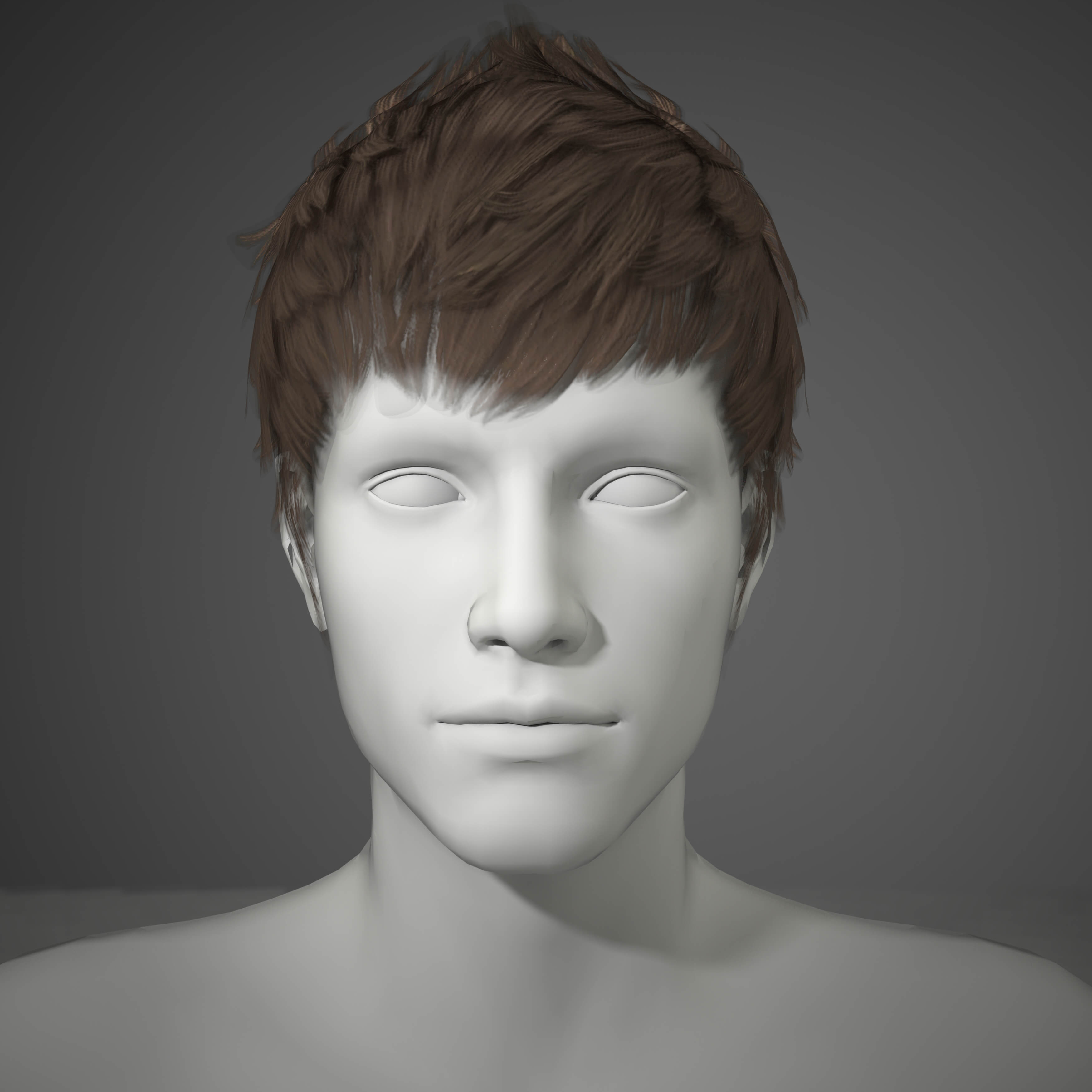 "Bless" Hair for G8.1 Male, G9 and G3 Male - Daz Content by KuraiKya