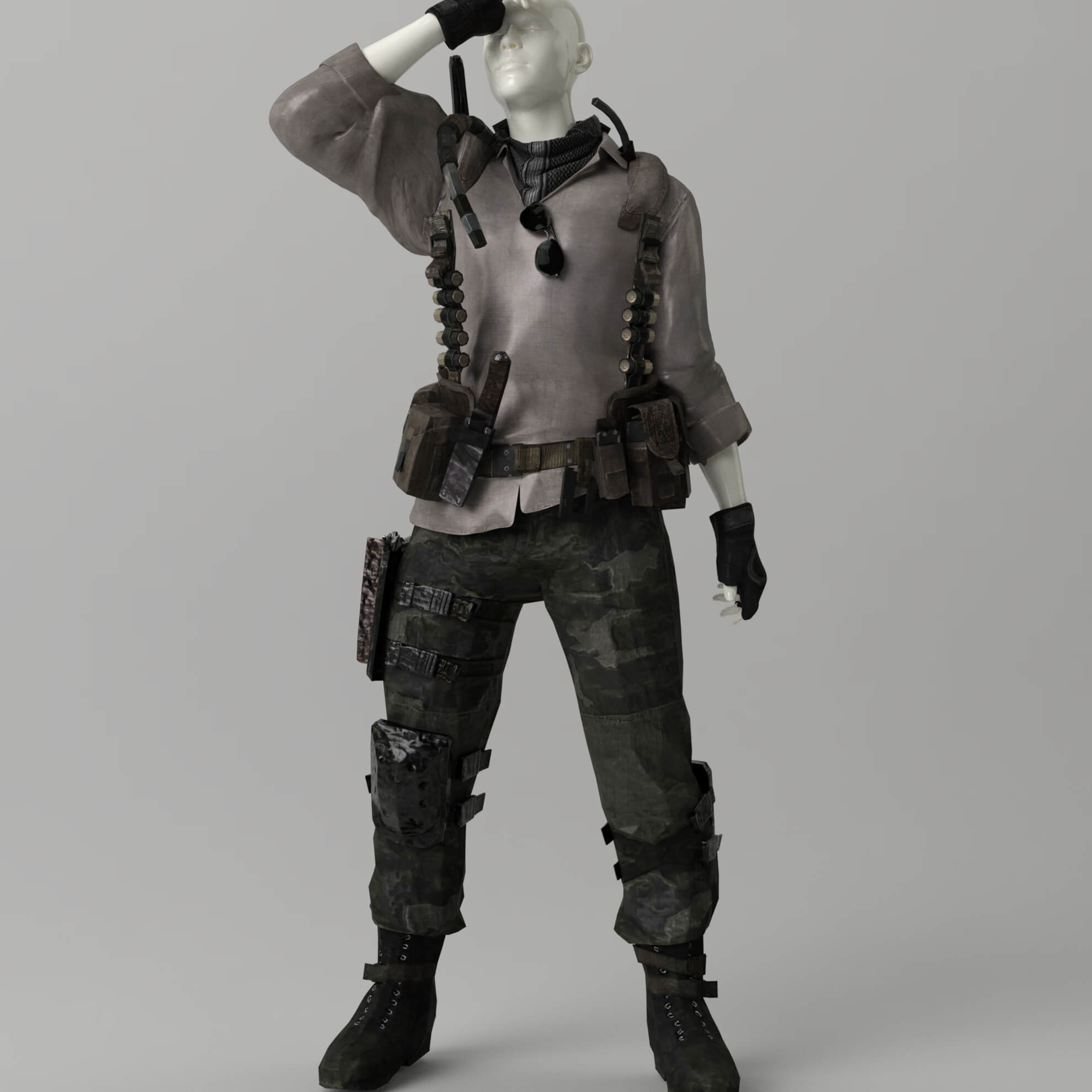 Classic Outfit for Genesis 9 - Daz Content by KuraiKya