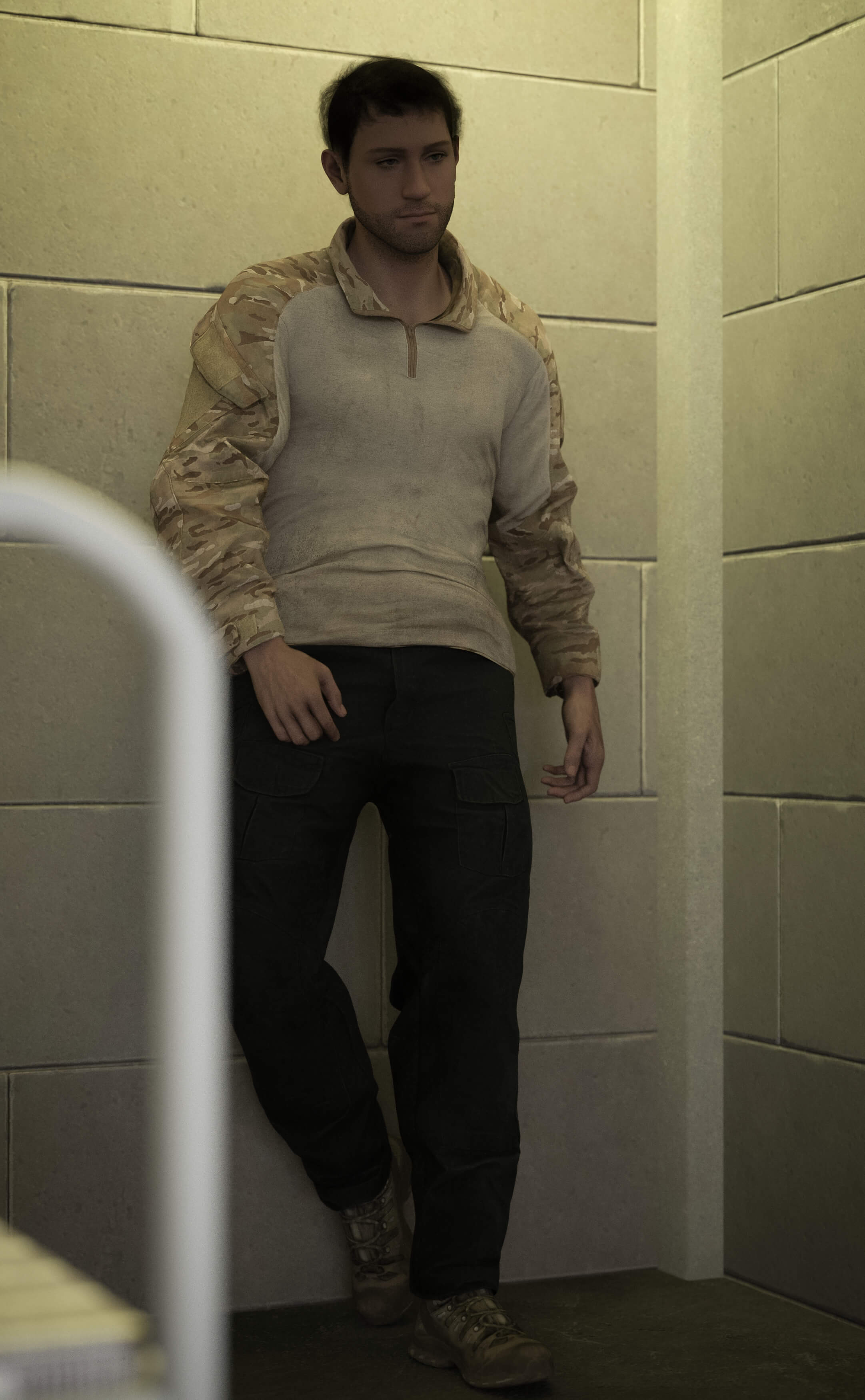 COD Mexican Prisoner Outfit for Genesis 9 - Daz Content by KuraiKya