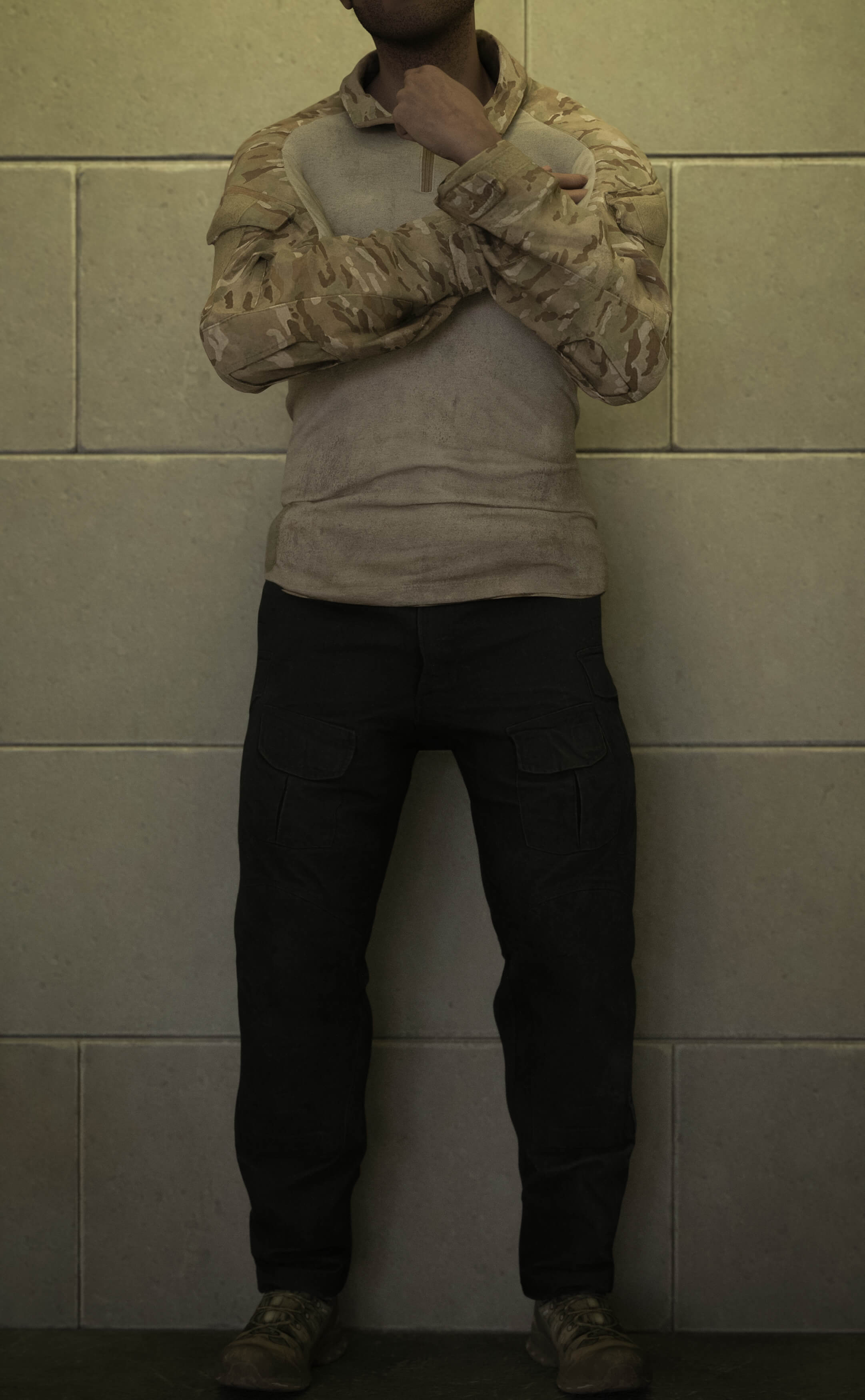 COD Mexican Prisoner Outfit for Genesis 9 - Daz Content by KuraiKya