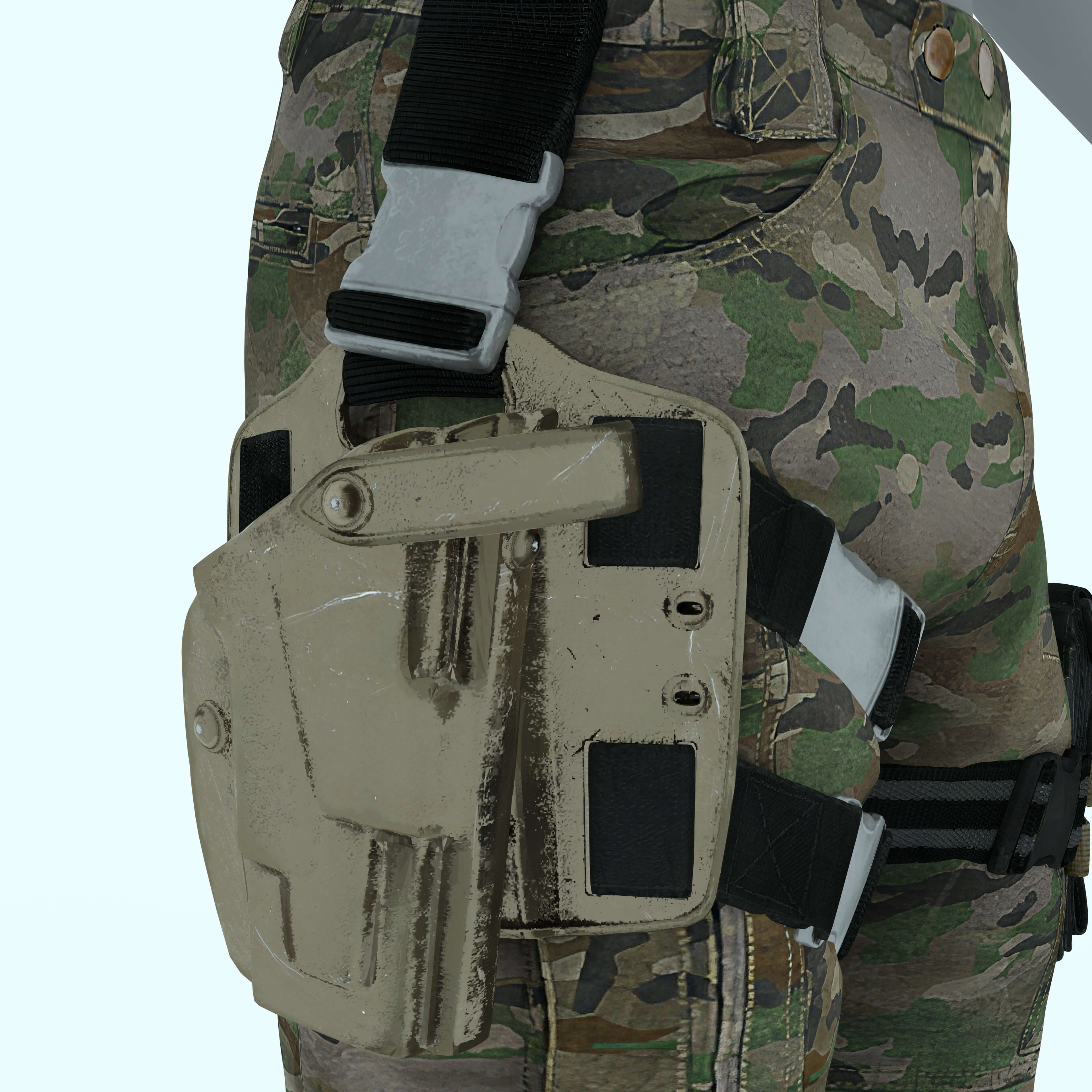 Combat Loadout for Genesis 9 - Daz Content by KuraiKya