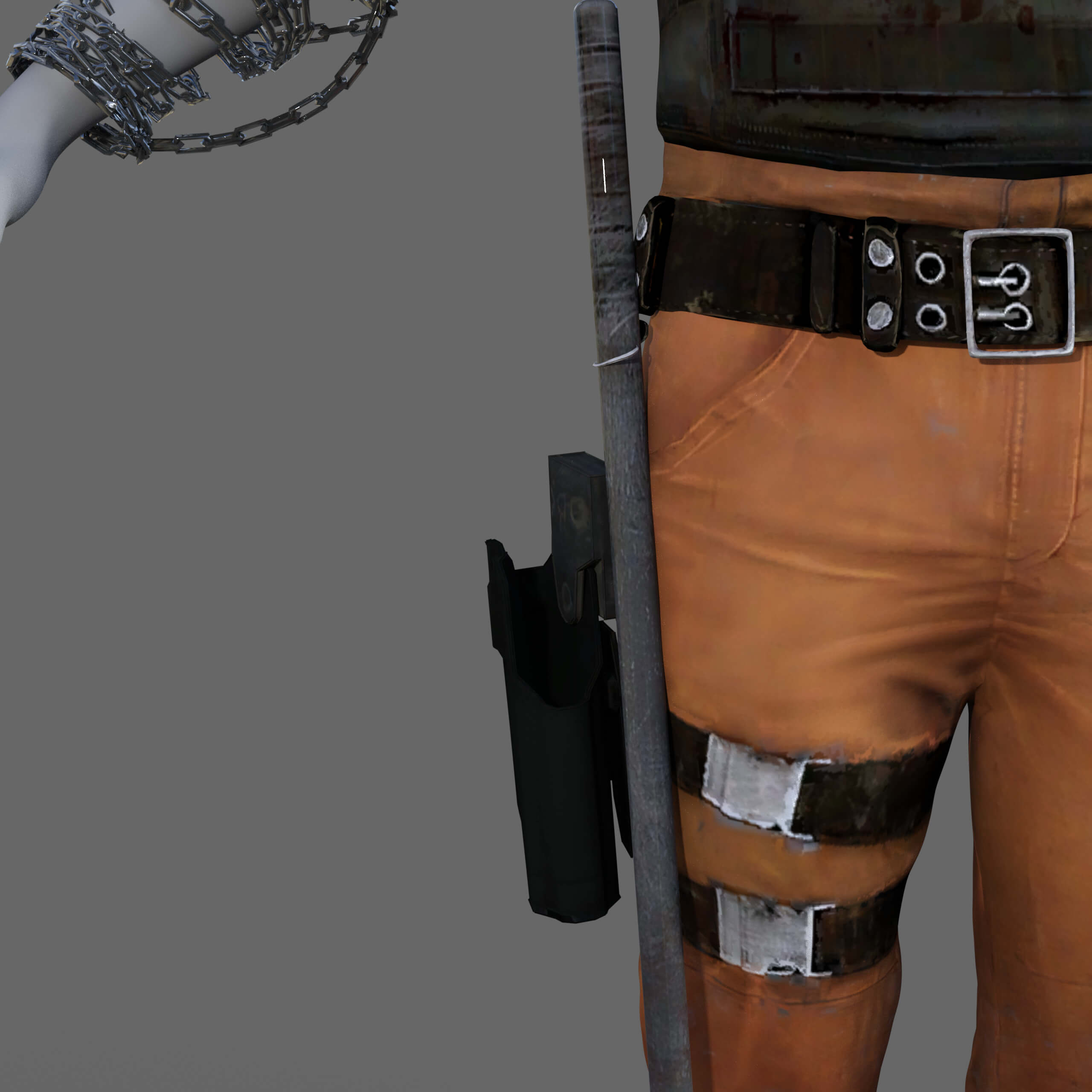 Convict Outfit for Genesis 9 - Daz Content by KuraiKya