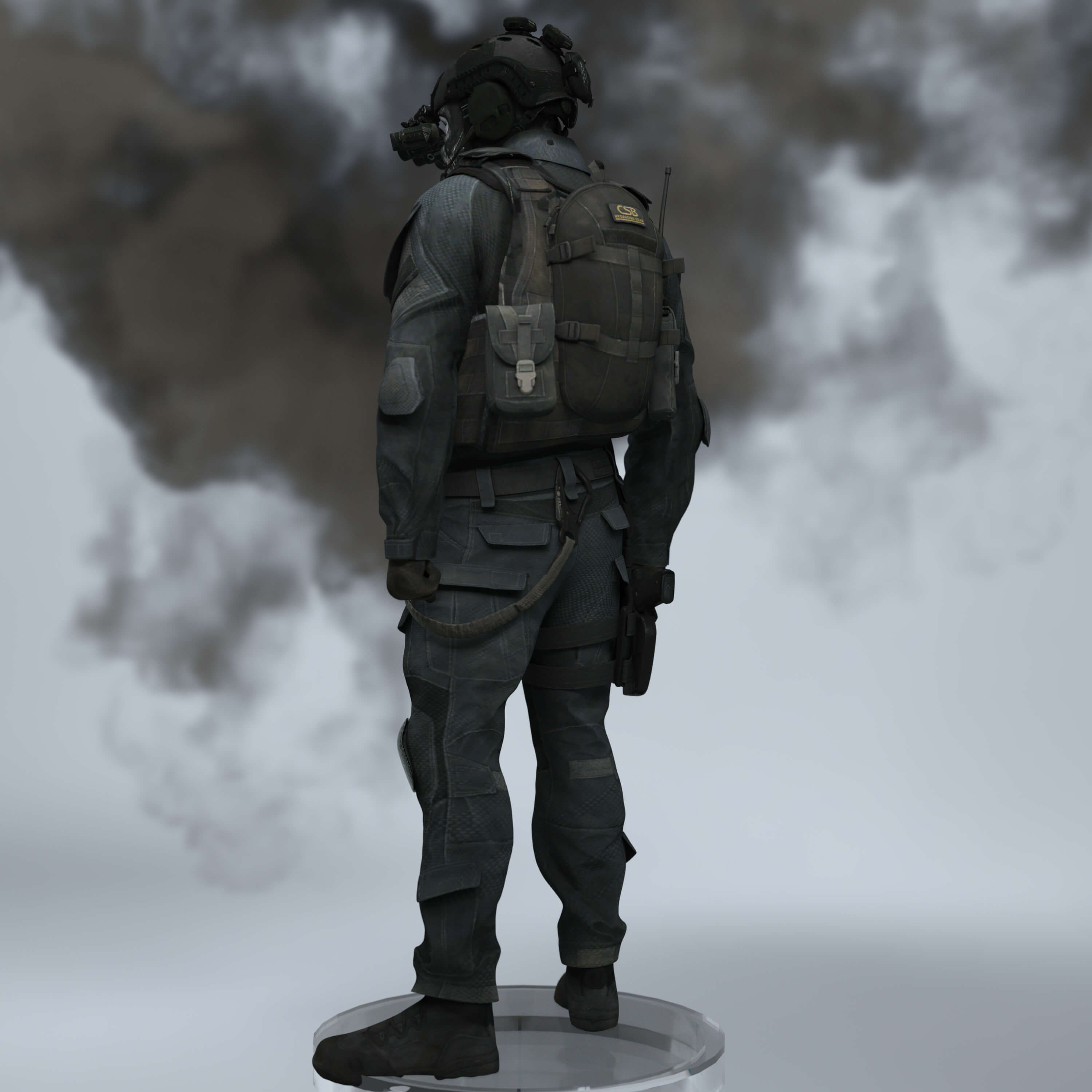 Cornered Outfit for Genesis 9 - Daz Content by KuraiKya