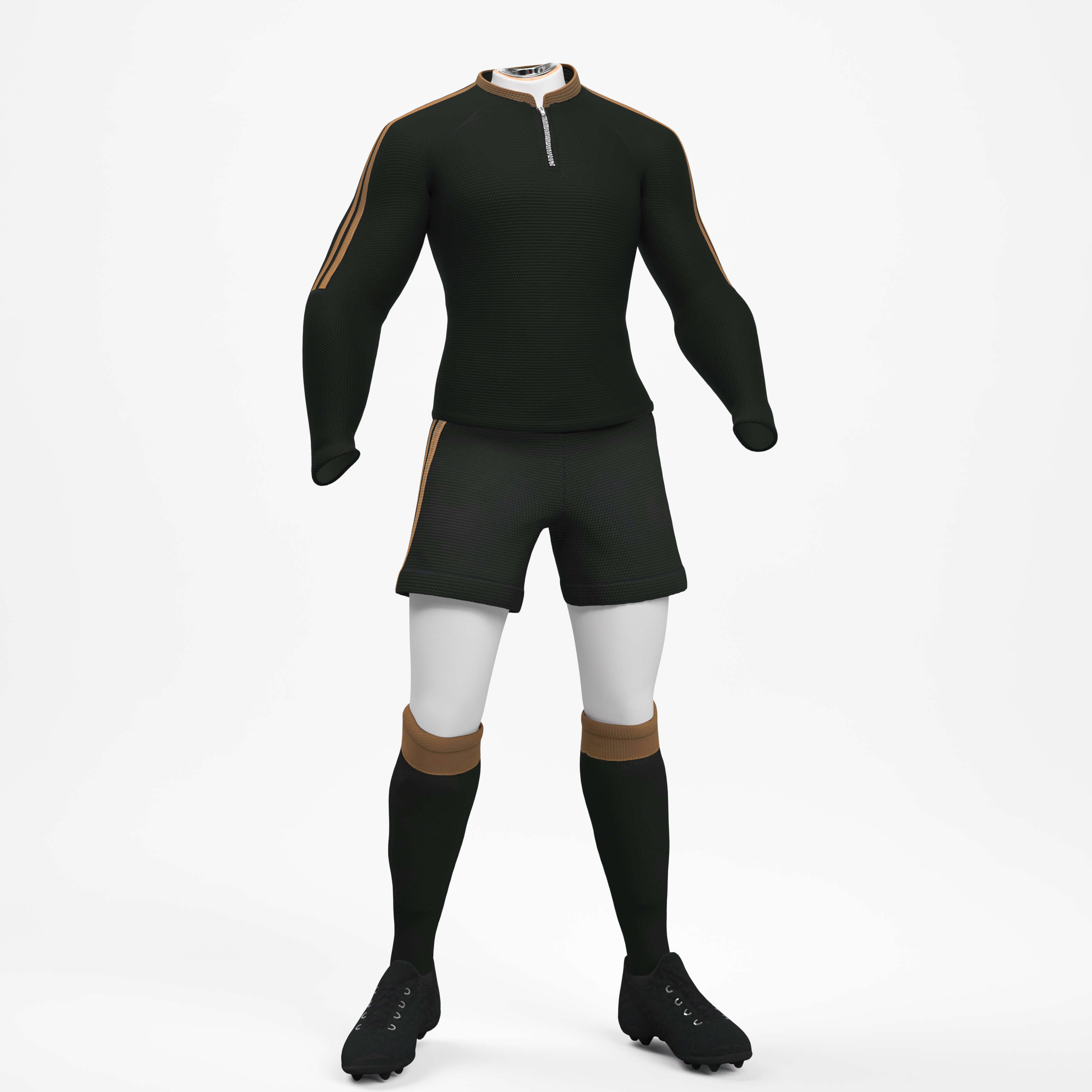 Football Outfit for Genesis 9 - Daz Content by KuraiKya