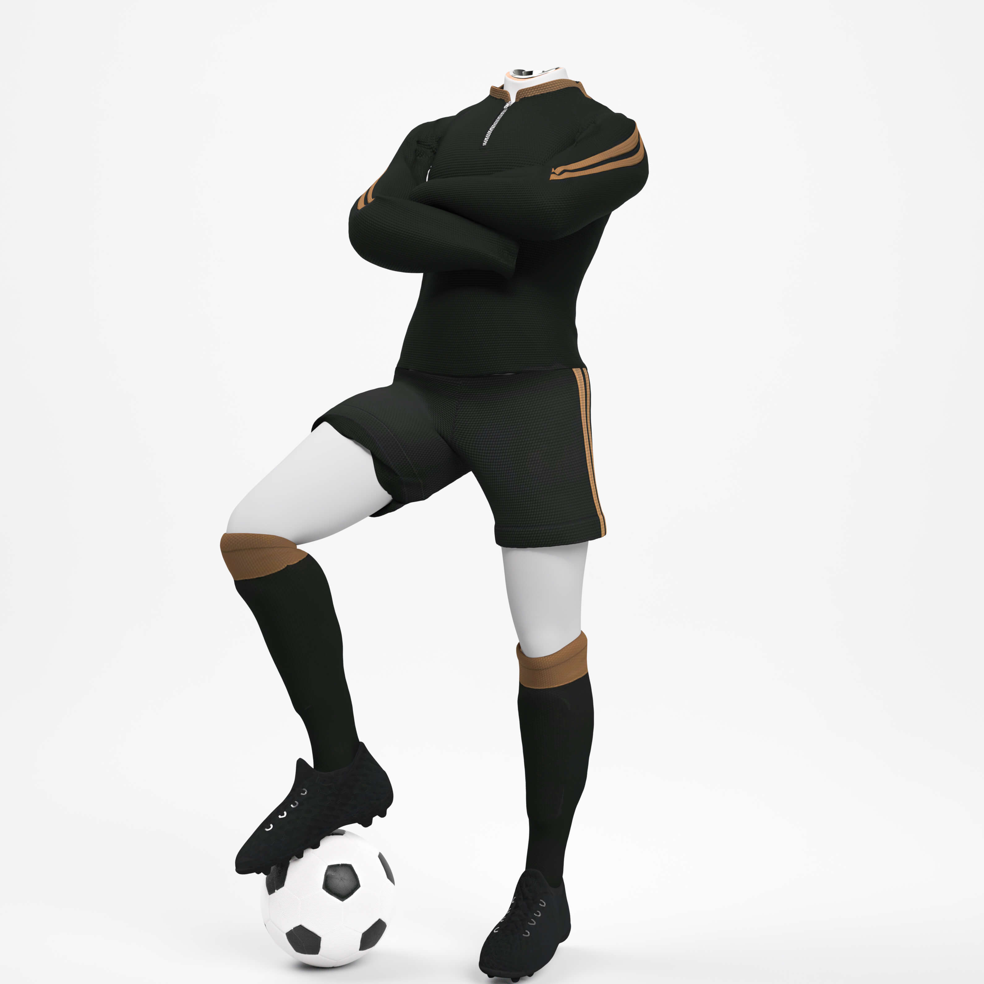 Football Outfit for Genesis 9 - Daz Content by KuraiKya