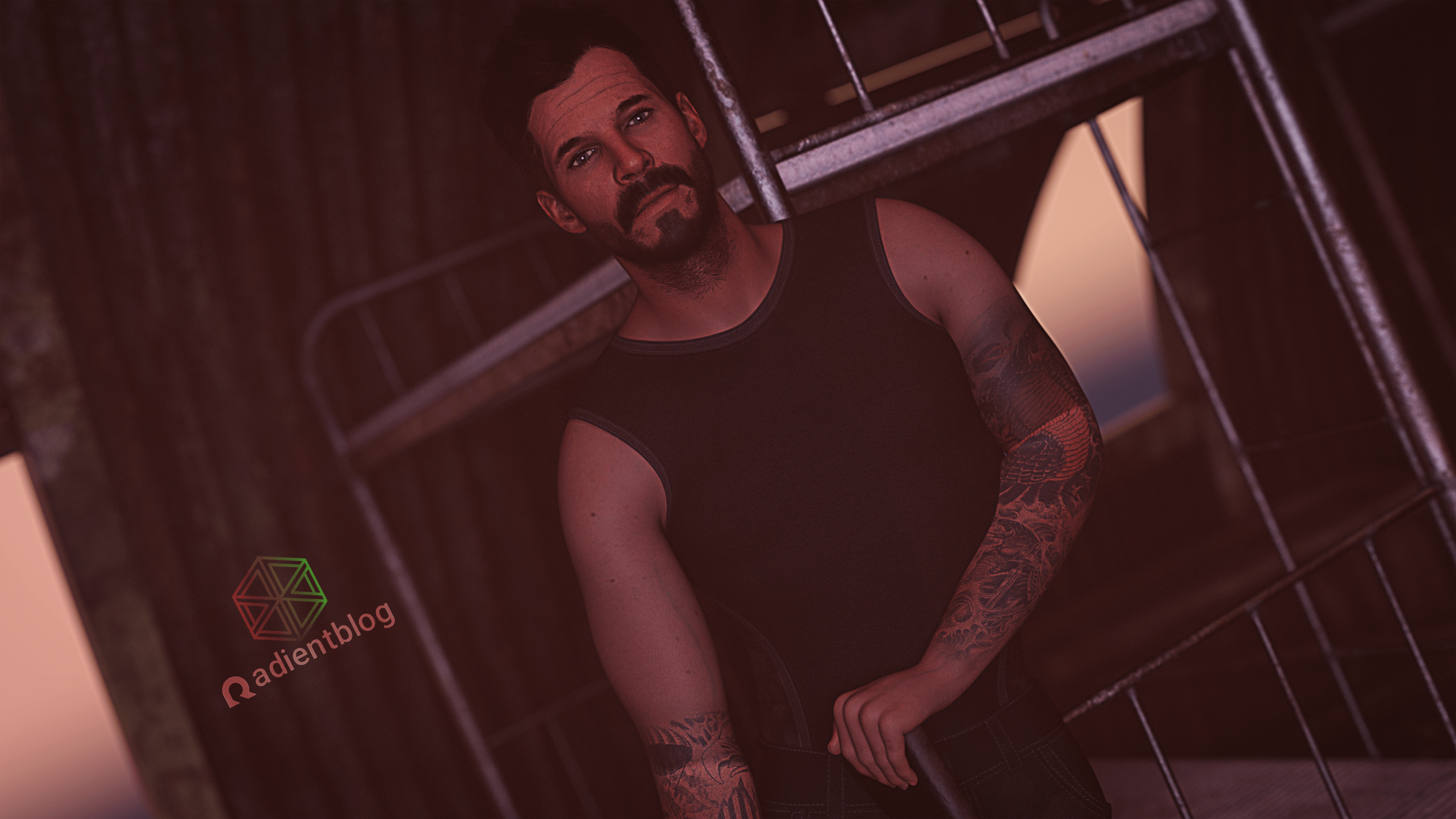 Alex 3D Render, Digital Art by KuraiKya