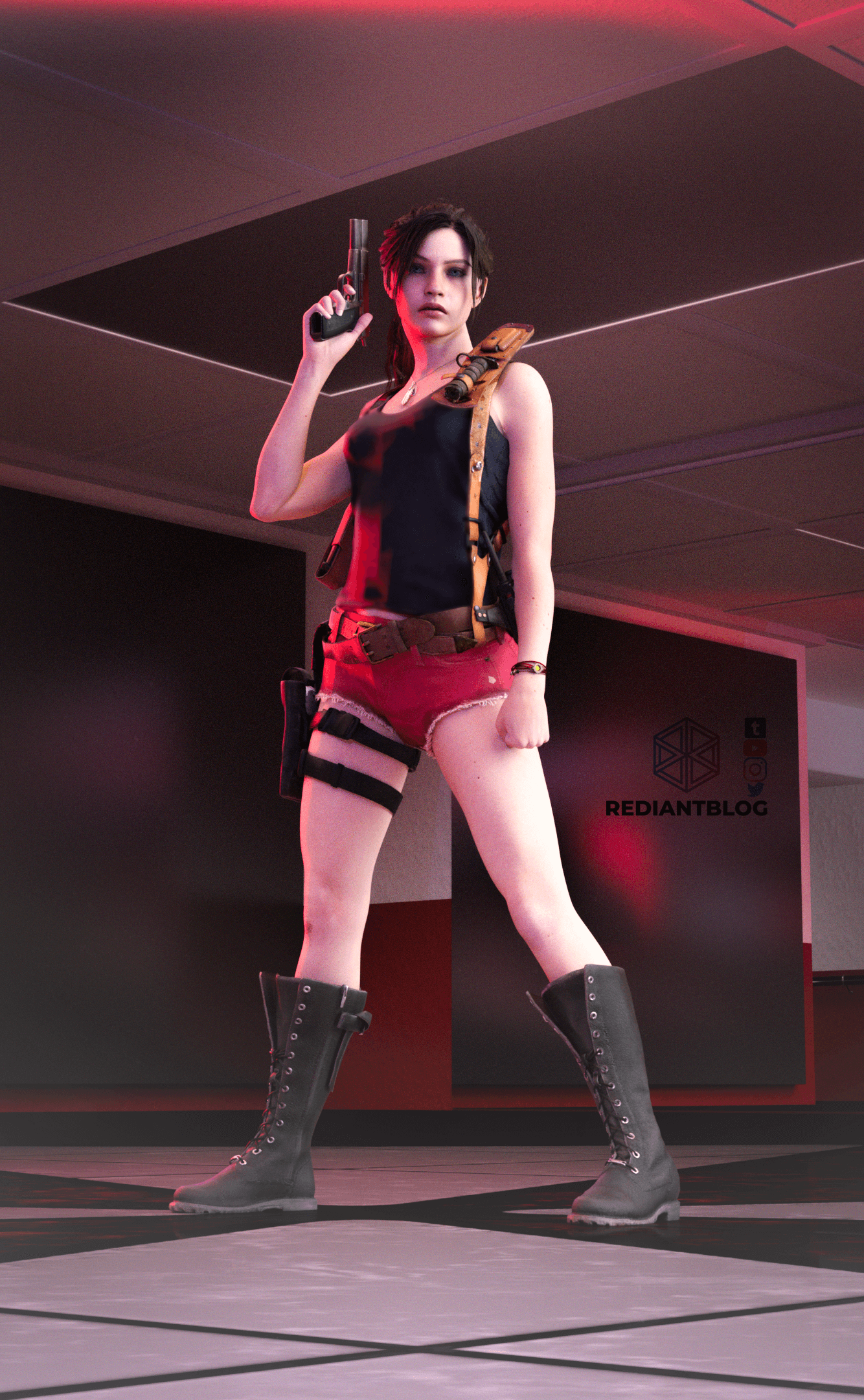 FOR STEVE! 3D Render, Digital Art by KuraiKya