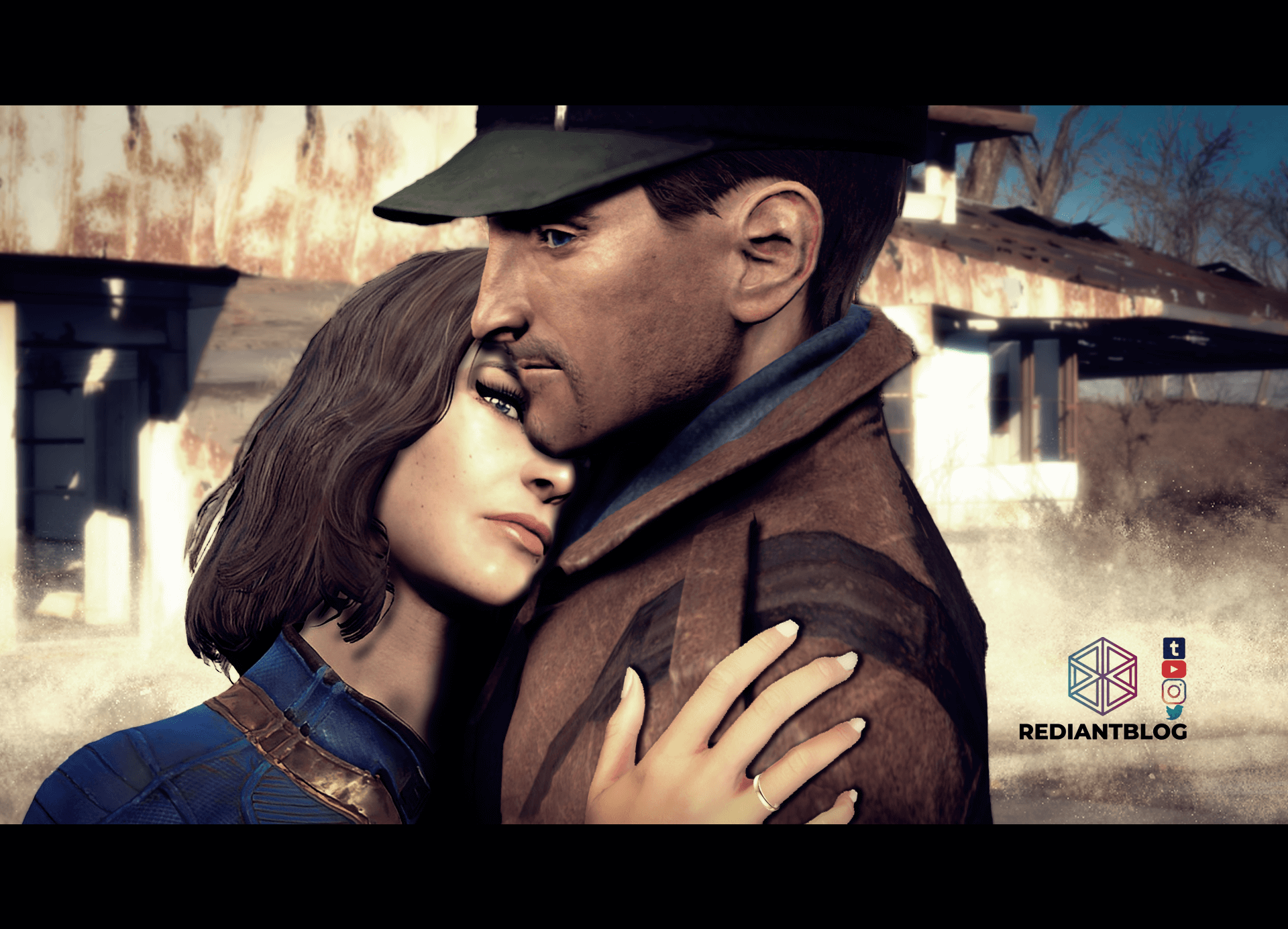 Mac and Nora 3D Render, Digital Art by KuraiKya