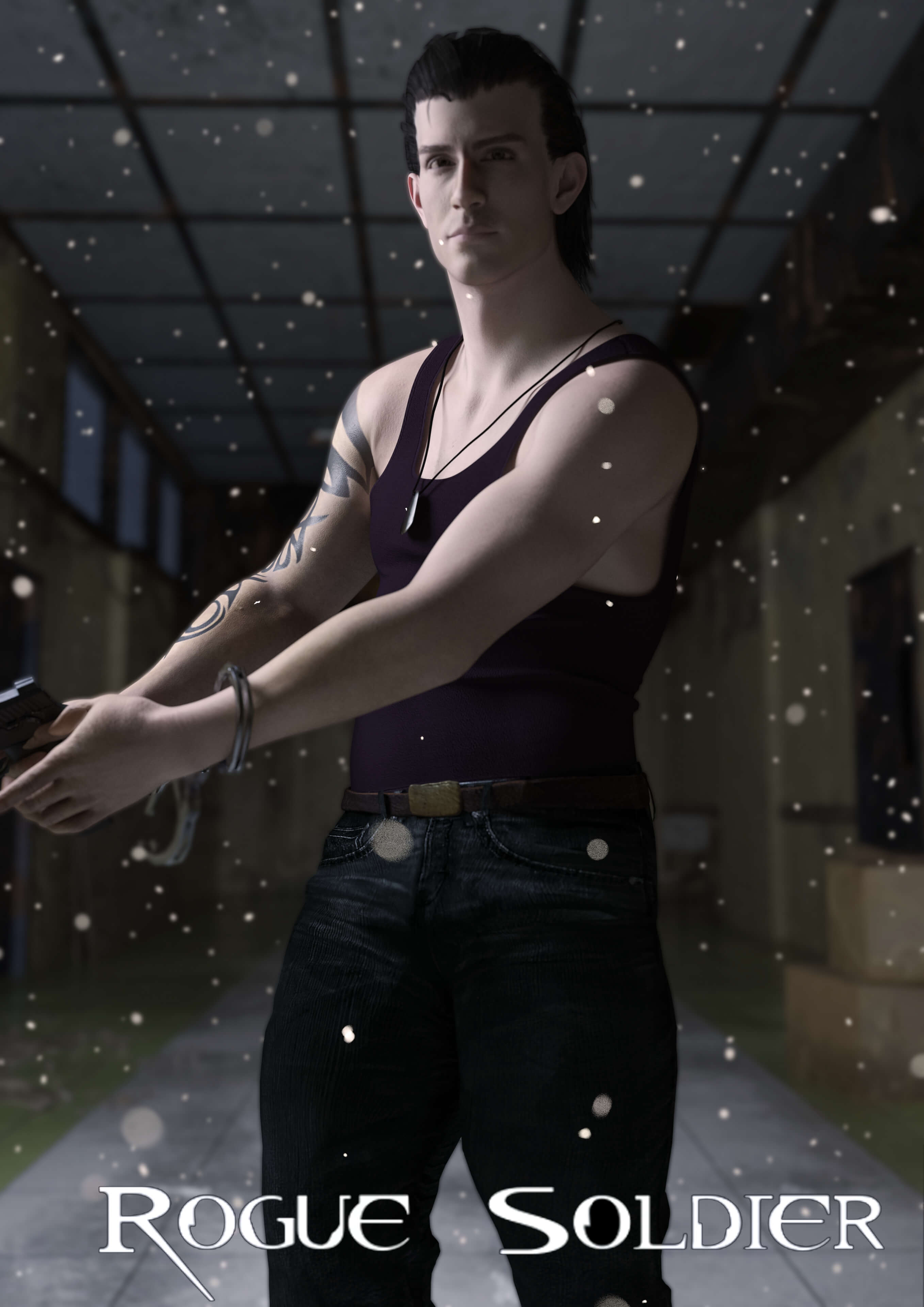 Rogue Soldier Remake 3D Render, Digital Art by KuraiKya