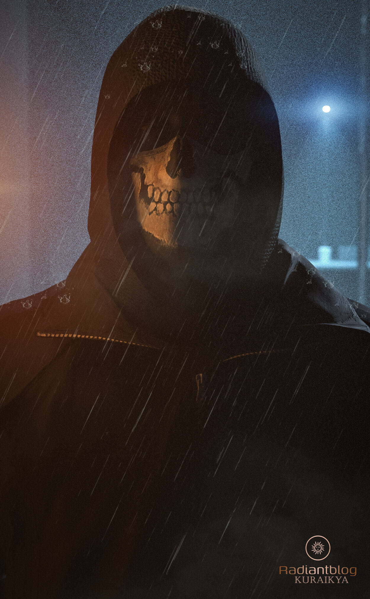 Simon Ghost Riley Close Up Remake 3D Render by KuraiKya