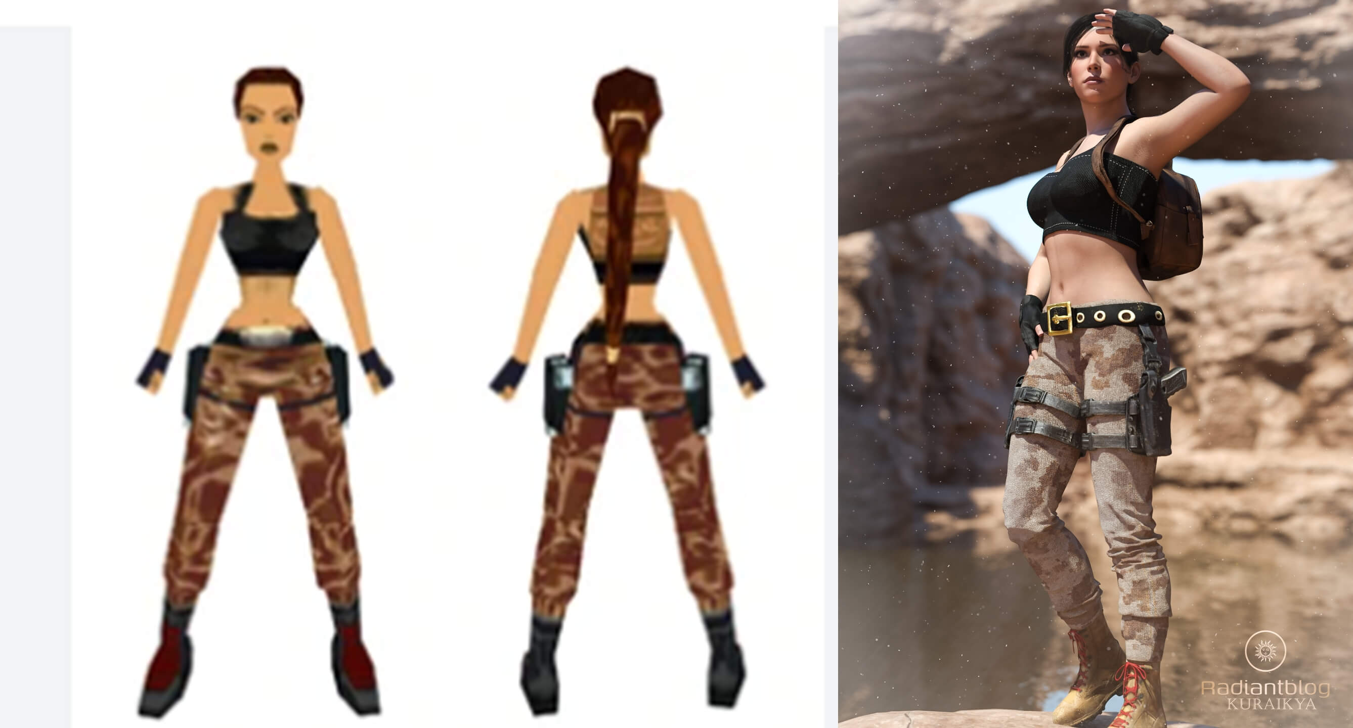 Tadaaaa 3D Render, Digital Art by KuraiKya