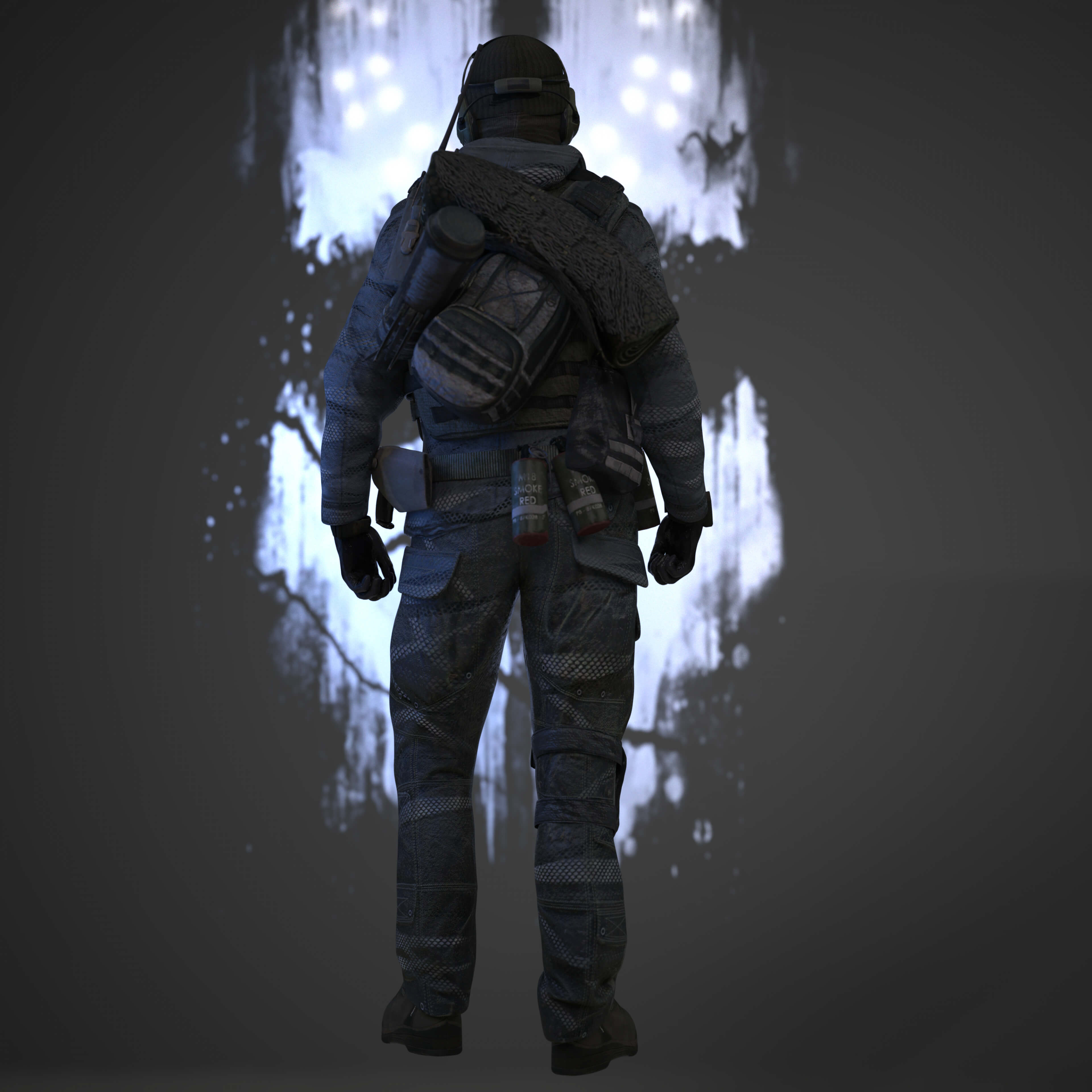 Ghost Recon Outfit for Genesis 9 - Daz Content by KuraiKya