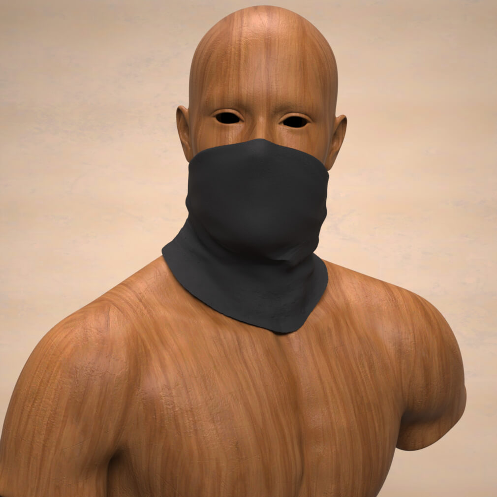 Half Balaclava for Genesis 9 - Daz Content by KuraiKya